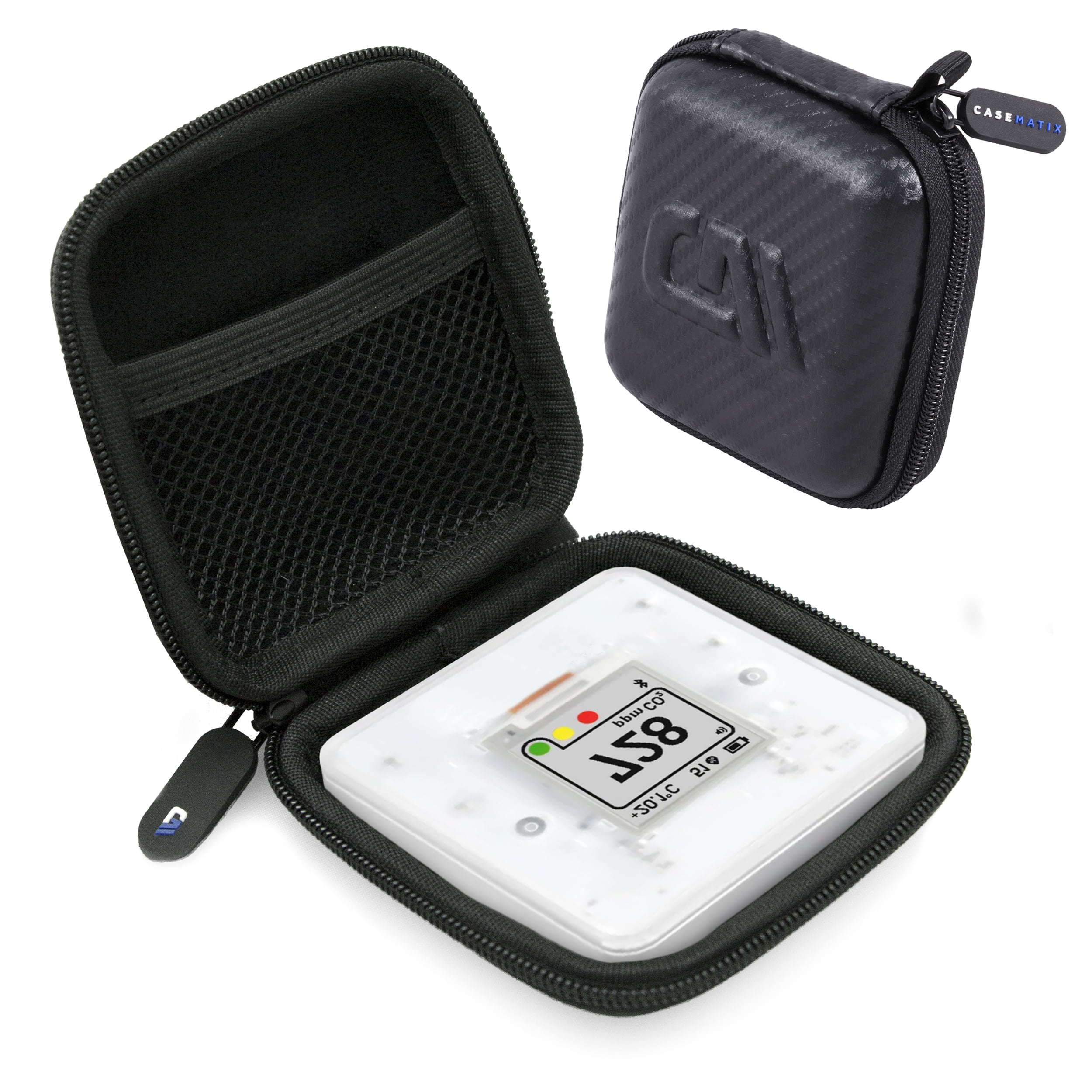 CASEMATIX Carry Case Fits SAF Aranet4 Home Air Quality Monitor Co2 ...