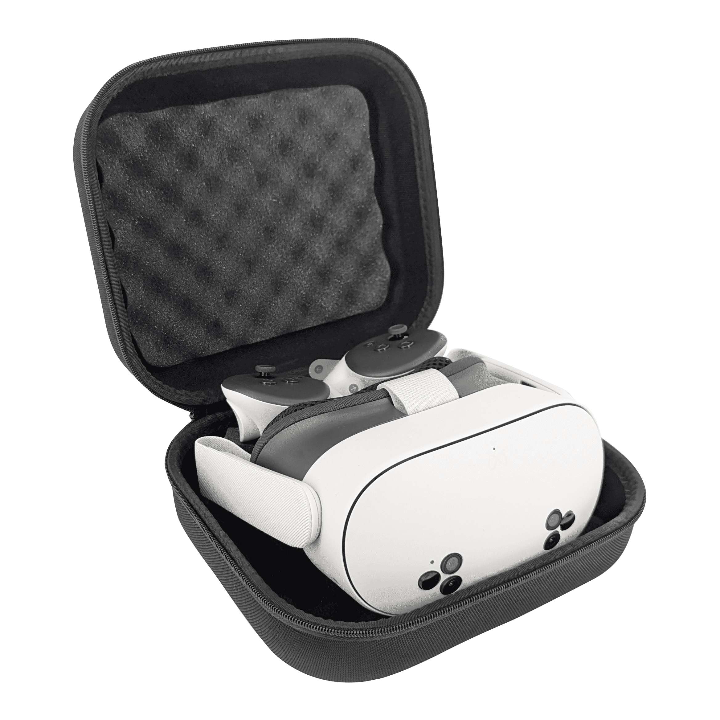 CASEMATIX Compact Hard Shell VR Headset Case Compatible with Meta Quest ...
