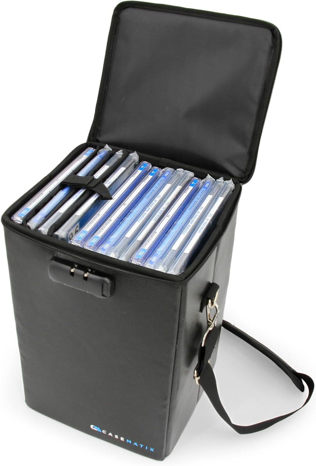 CASEMATIX Graded Comic Book Storage Travel Case Fits 15 CGC Graded ...