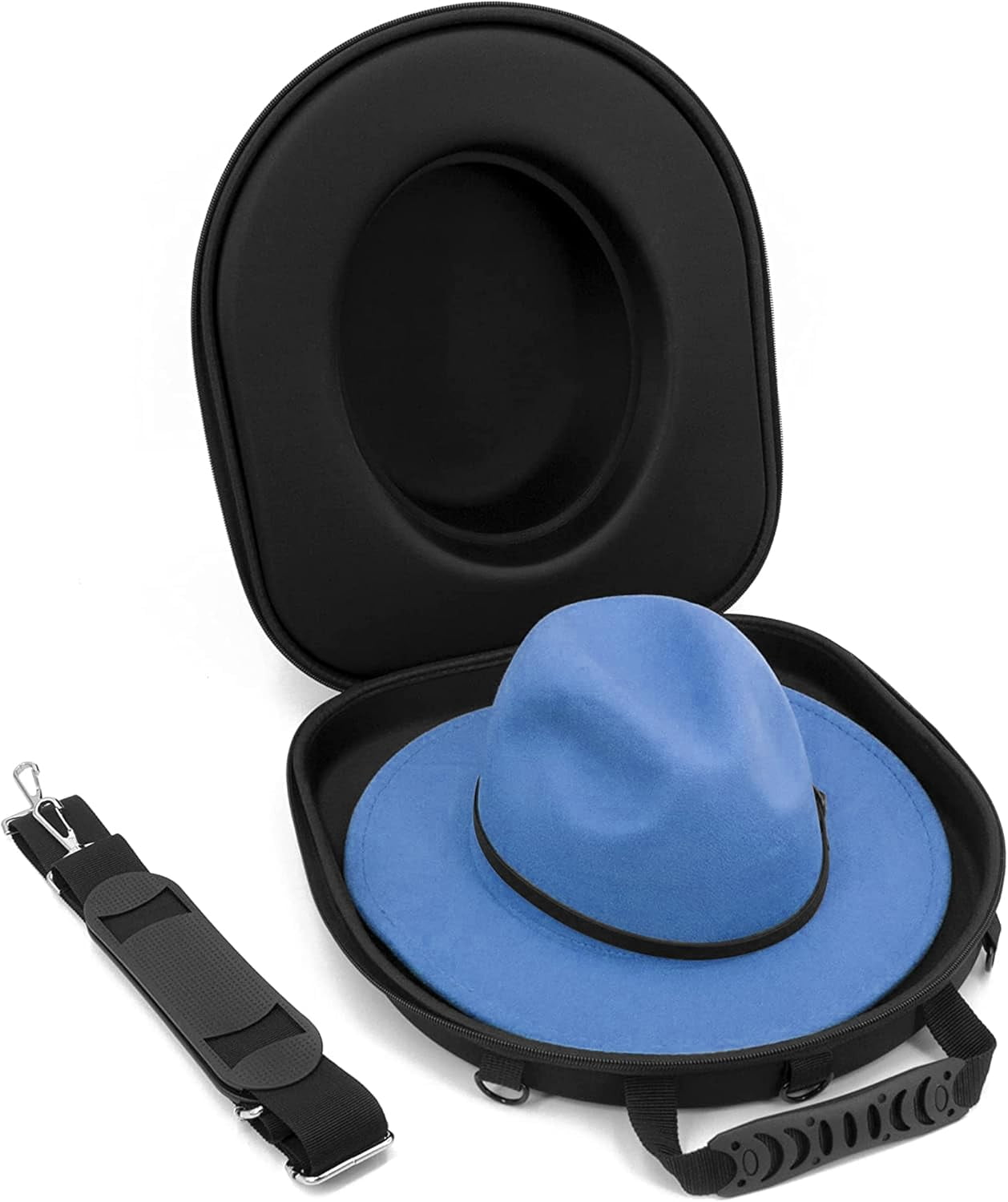 CASEMATIX Hat Case for Fedora, Panama, Bowler Hats and More - Hard ...