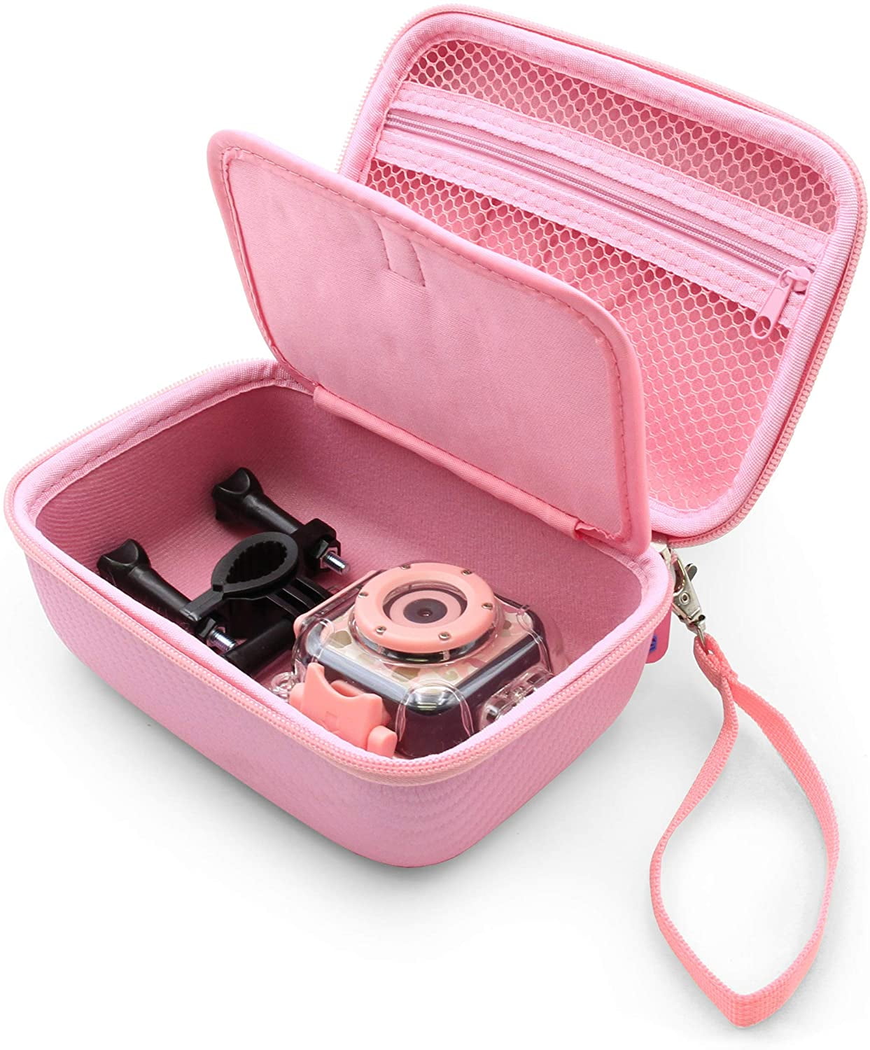 CASEMATIX Pink Kids Toy Case for Ourlife Kids Camera Waterproof Video ...