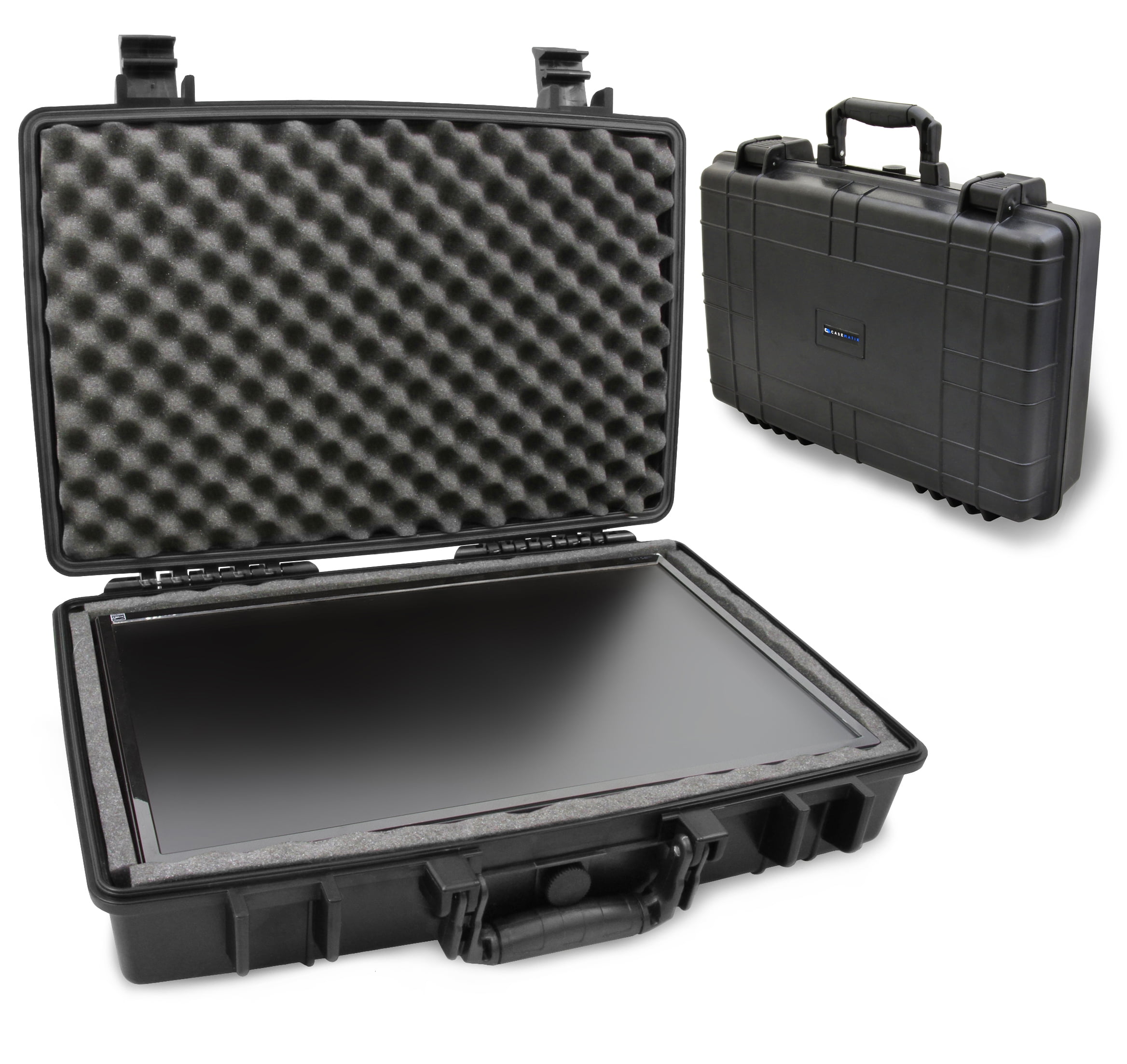 CASEMATIX Portable Monitor Case for 15.6" to 17" Screens, Impact ...