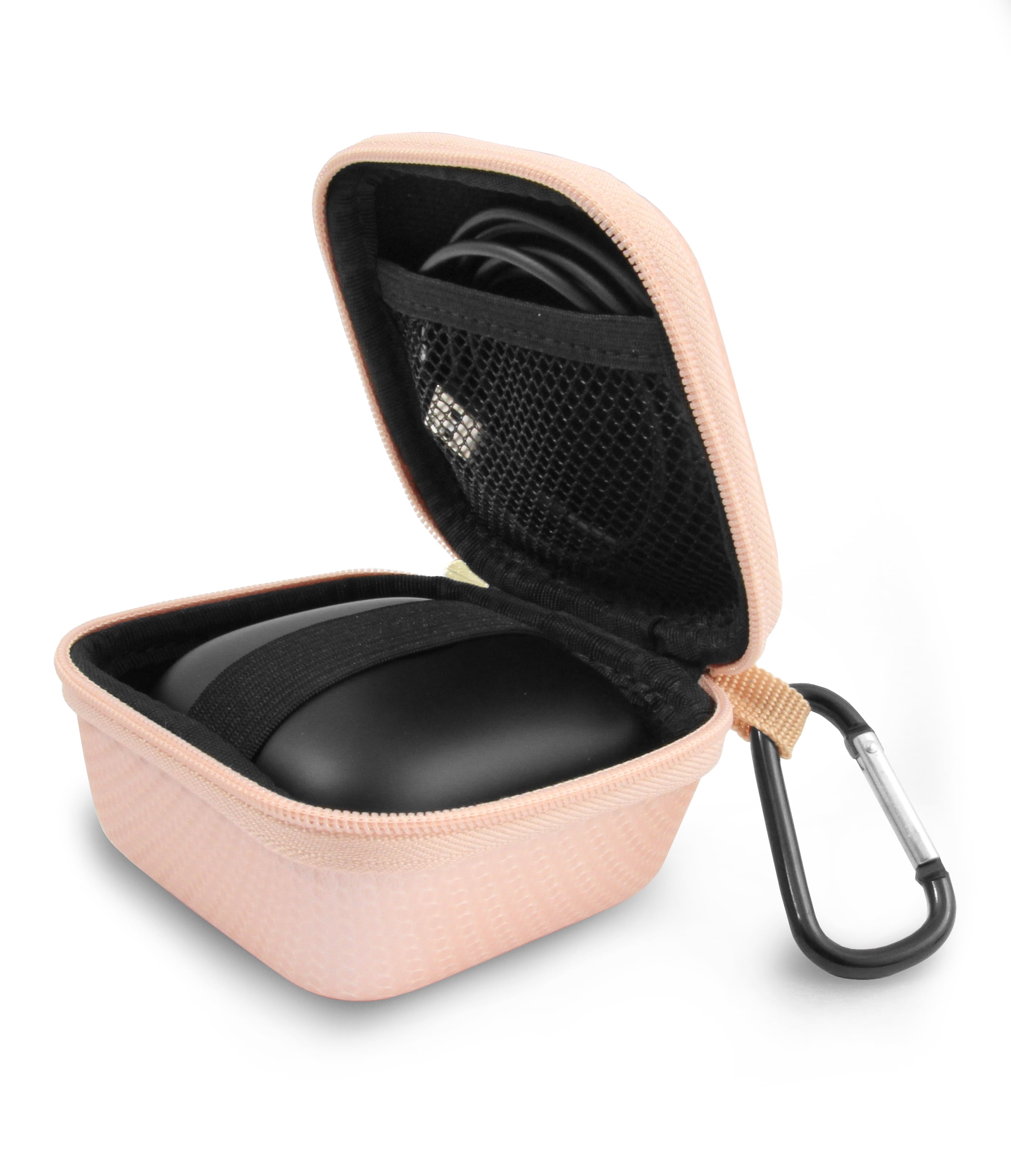 CASEMATIX Rose Gold Earbuds Carrying Case fits Beats Powerbeats Pro ...
