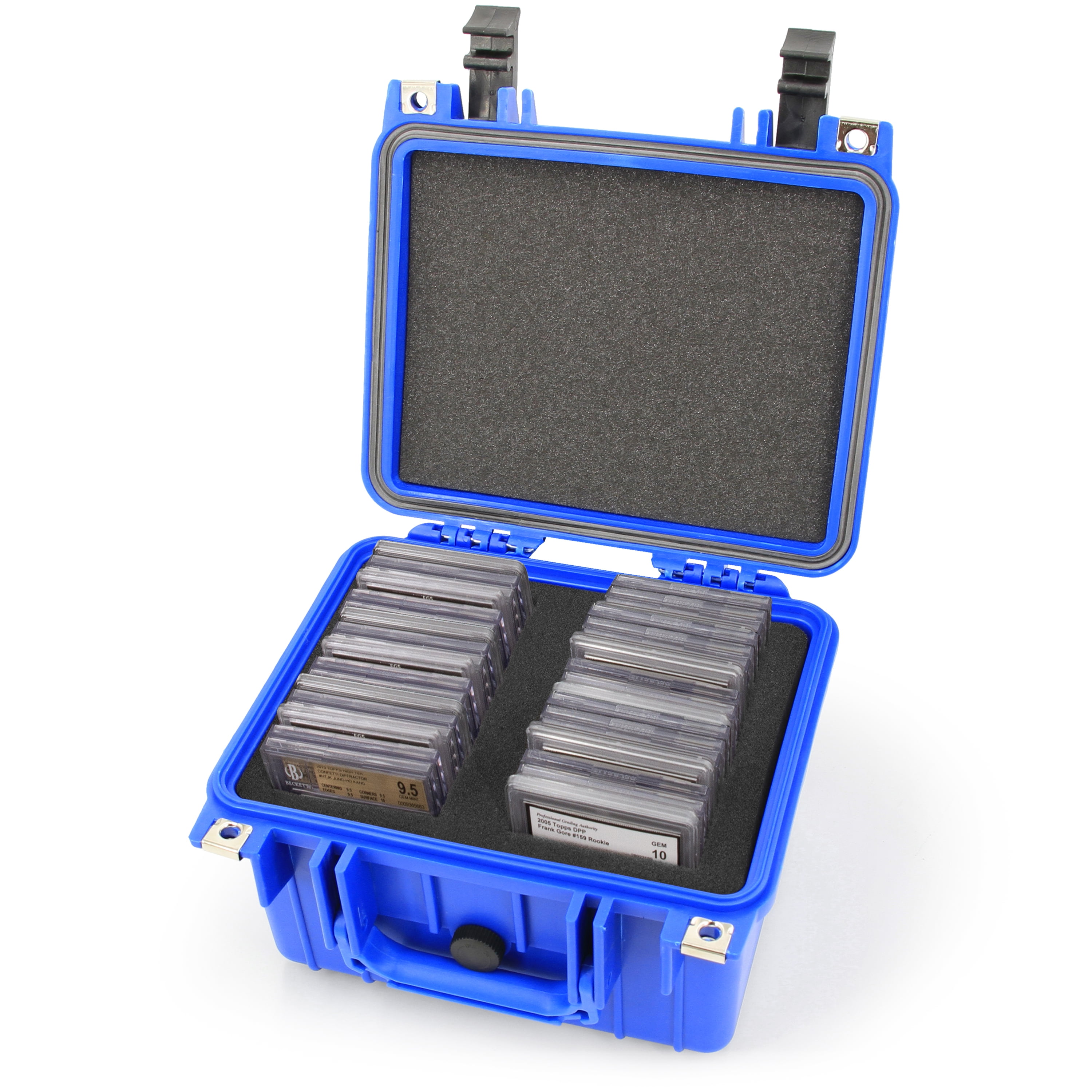 CASEMATIX Collector's Hard Shell Trading Card Case - Fits 30+ BGS, PSA ...