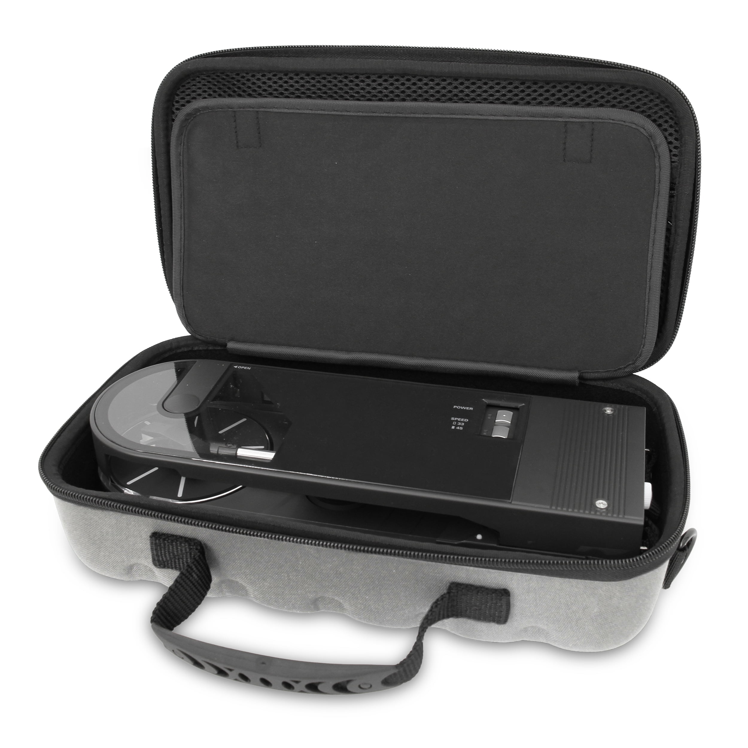 CASEMATIX Travel Case fits AudioTechnica AT-SB727 Sound Burger Portable ...