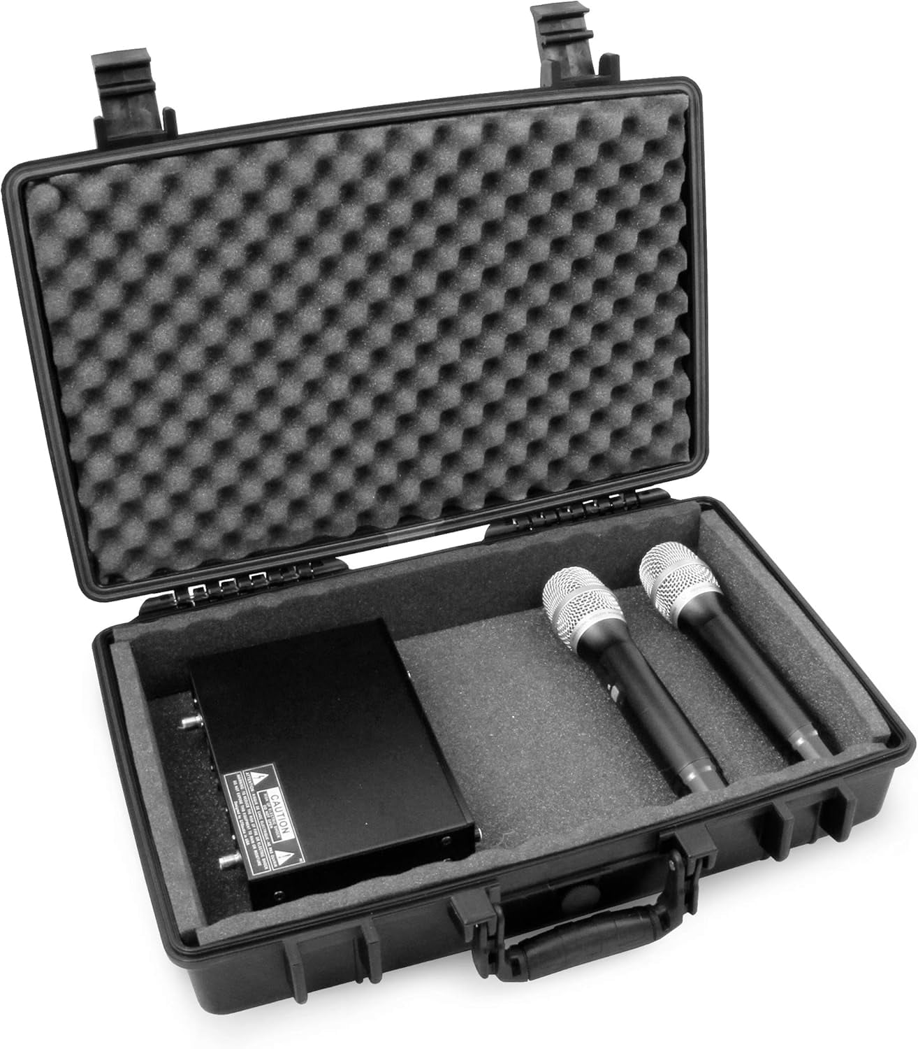 CASEMATIX Waterproof Wireless Microphone Hard Case Compatible with ...
