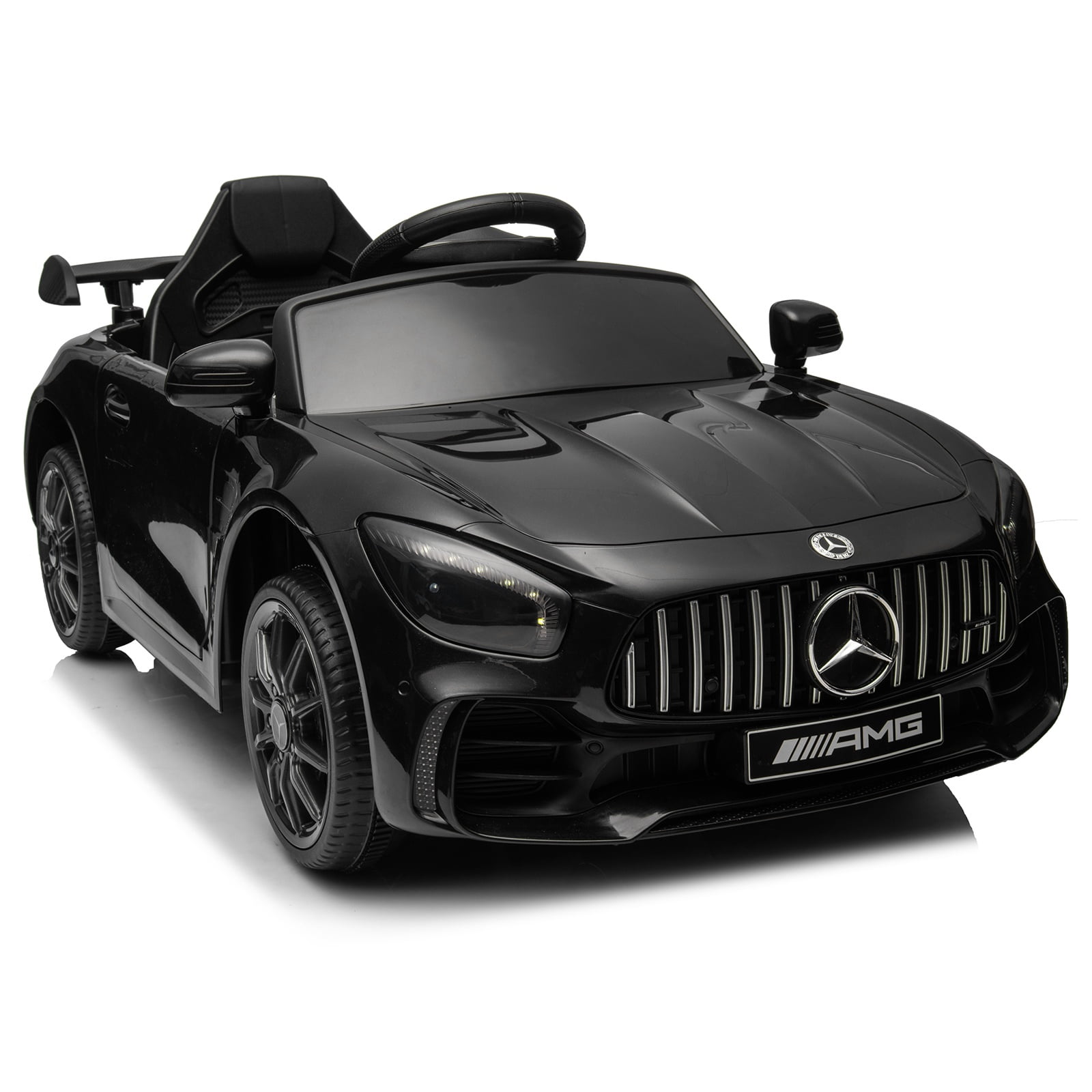CASEMIOL 12V Licensed Mercedes-Benz Electric Ride on Car, 3 Speed Kids ...