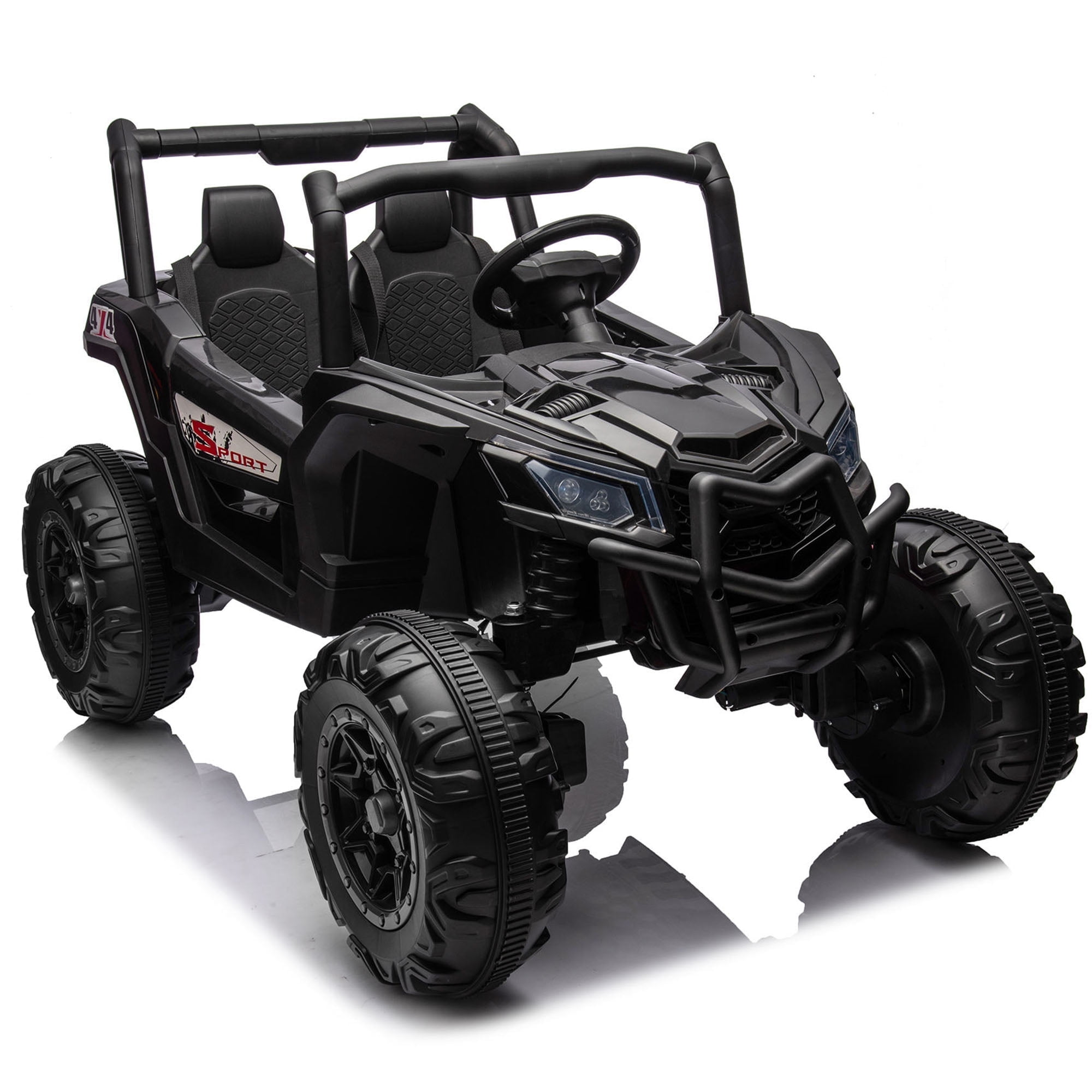 CASEMIOL 24V Kids' UTV Ride Car with Remote Control, 2 Seater Off-Road ...