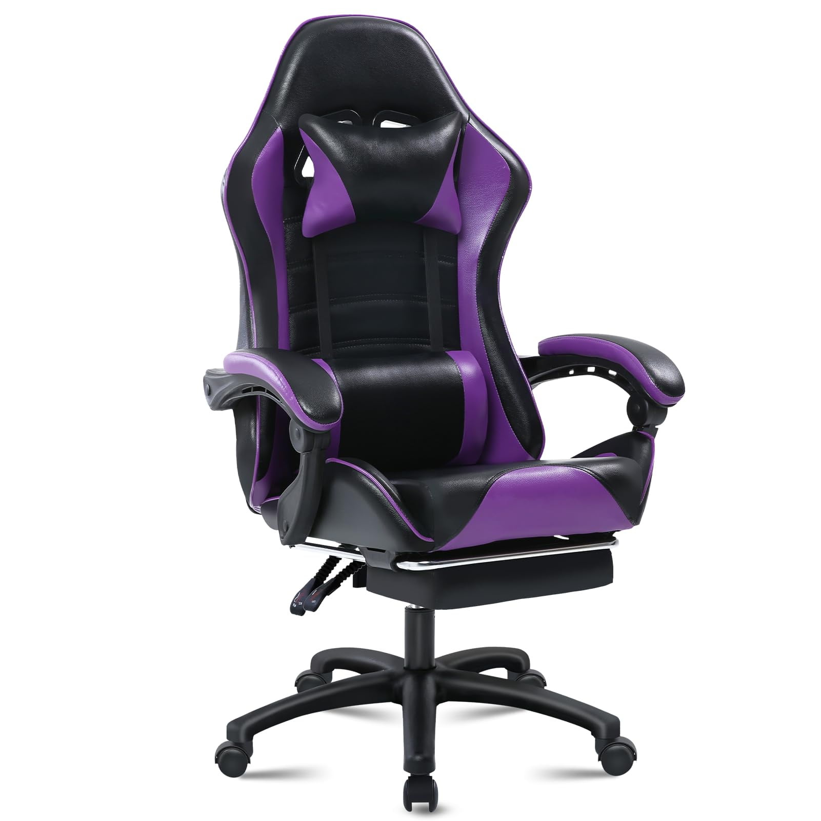 CASEMIOL Gaming Chair for Adult, High Back Gamer Game Chair with ...