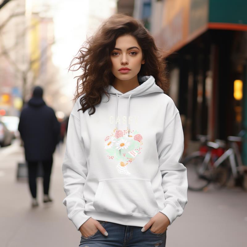 CASEY Hoodie (U.K. Hardcore Band) Sorry Darling Flowe, for men & women ...