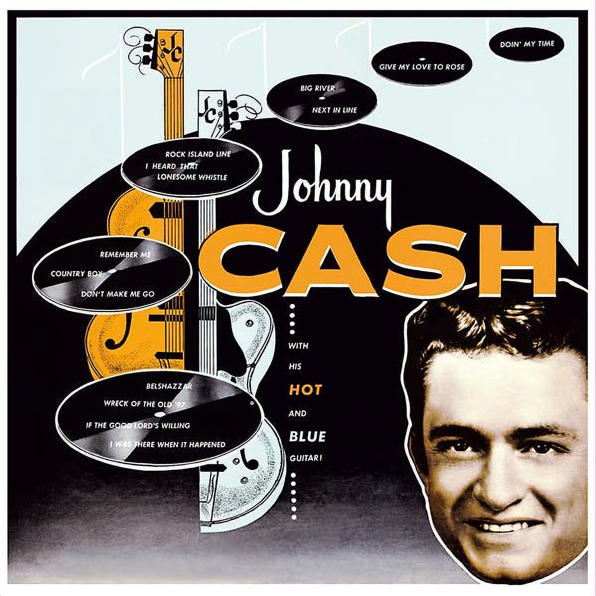 Johnny Cash With His Hot And Blue Guitar [Records & LPs] - Walmart.com
