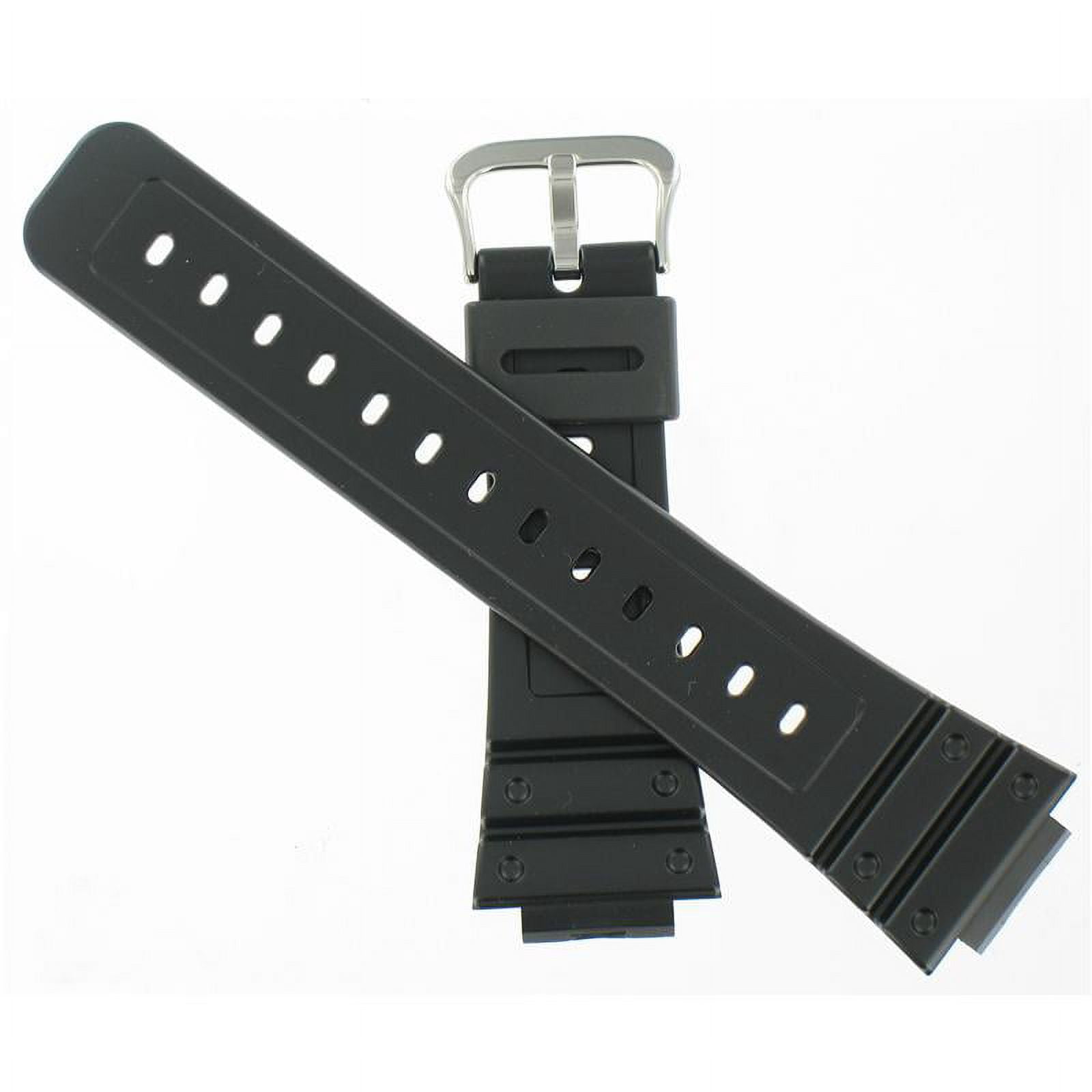 CASIO, 26/16mm Black Resin Watchband Regular, GW-M5600R Part#10306037 ...