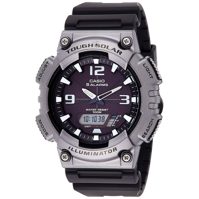 CASIO AQS810W-1A4 Ana Digi Solar Watch - Walmart.com