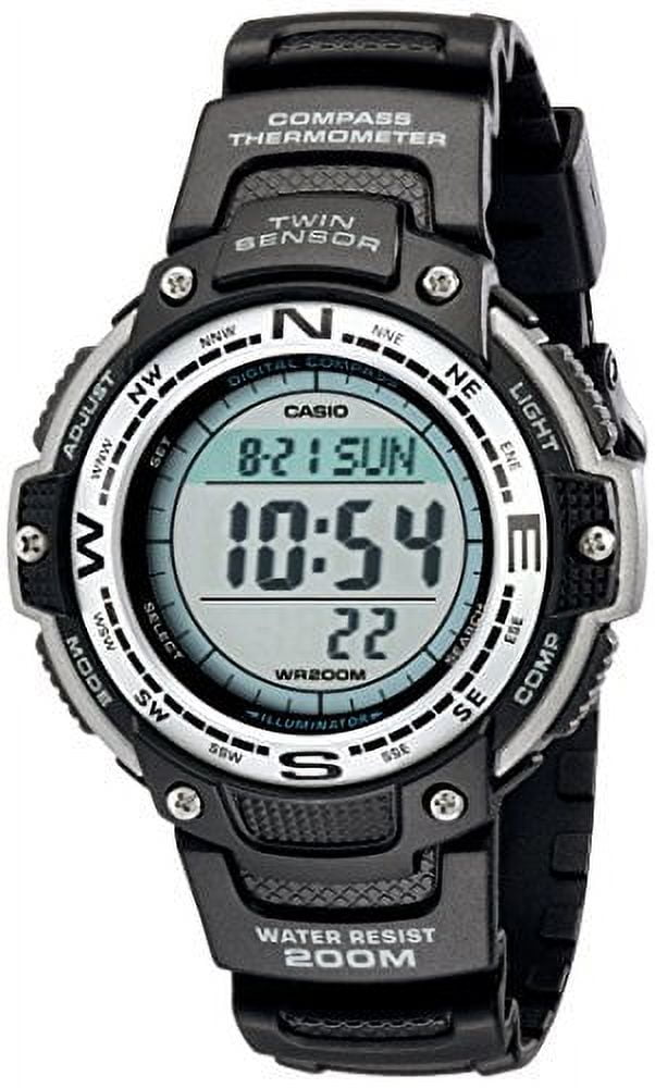 CASIO [Casio] MODEL NO.sgw100-1v SPORTS sports watch (sgw-100-1v ...