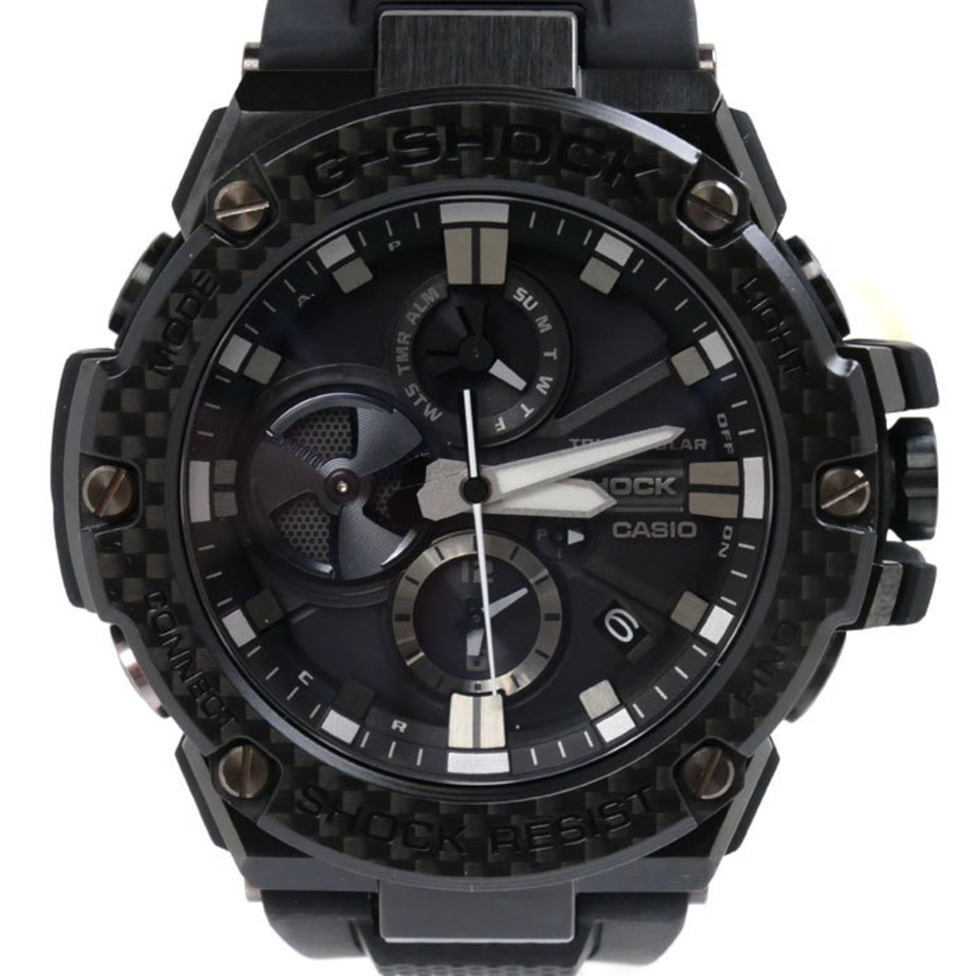 Pre-Owned CASIO G-SHOCK G-STEEL Watch Solar GST-B100X-1AJF Men's (Good) - Walmart.com