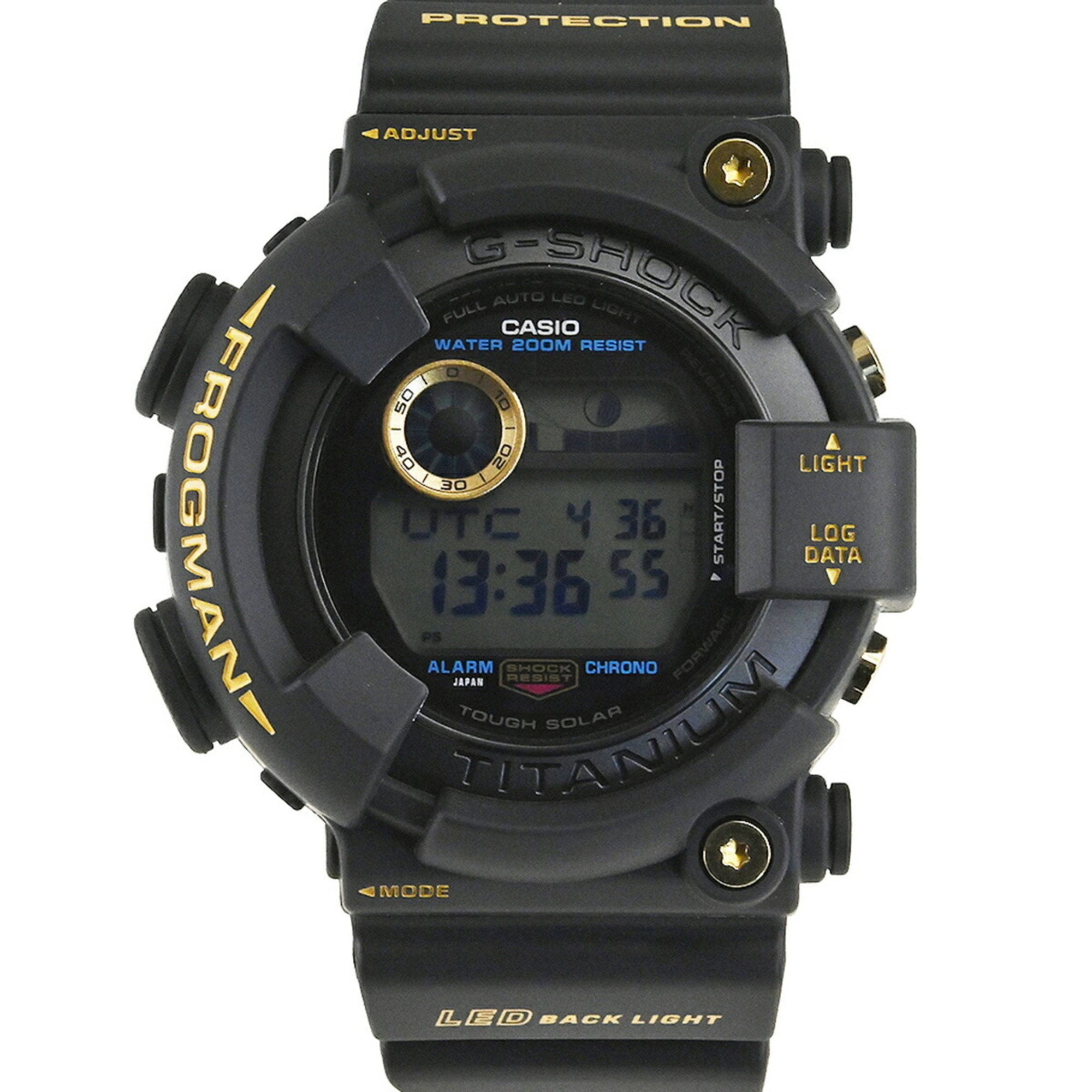 Pre-Owned CASIO G-SHOCK MASTER OF G - SEA FROGMAN Wristwatch Frogman ...