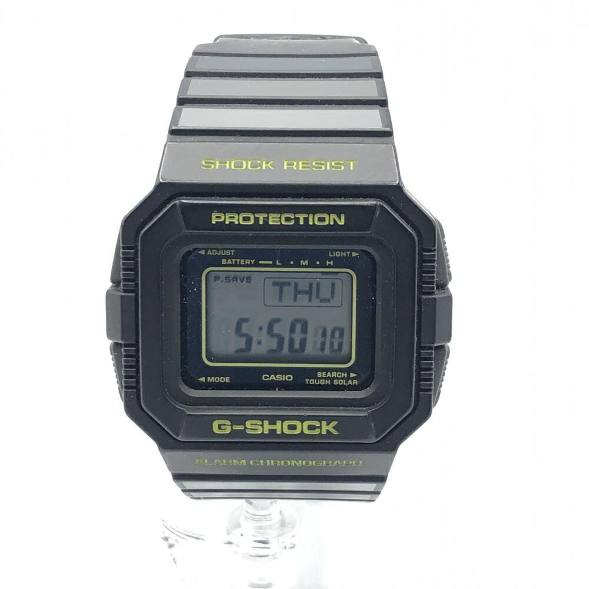 Pre-Owned CASIO G-SHOCK Watch KIKS TYO 25th Anniversary G-5500 Black ...
