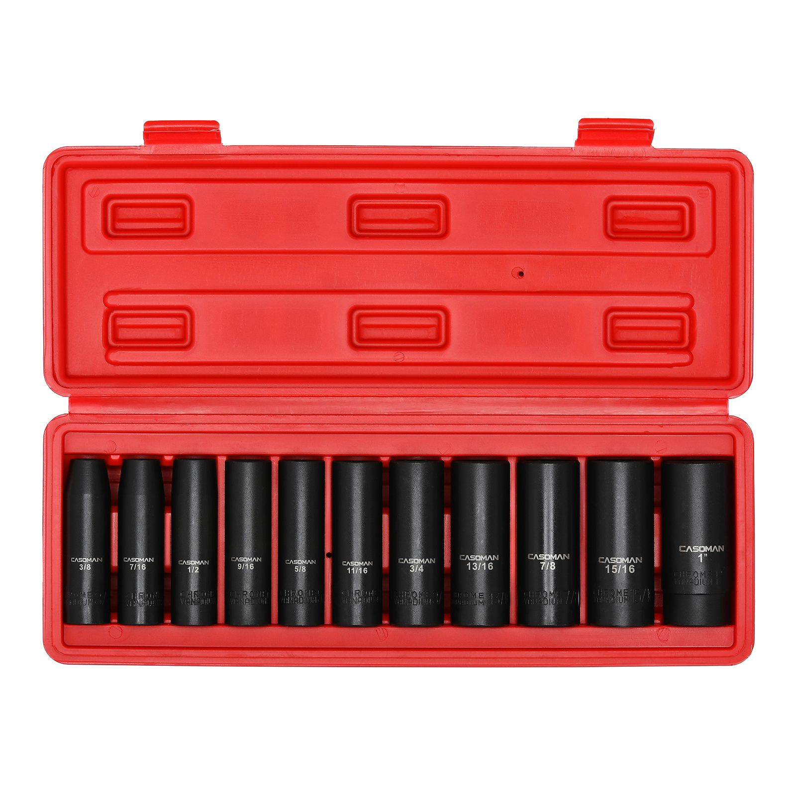 Sunex 80-Piece 3/8-Inch Drive Master Impact Socket Set - Walmart.com