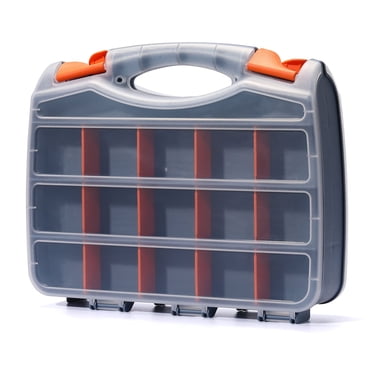 HART Stack System Tool Box with Small Blue Organizer & Dividers, Fits ...