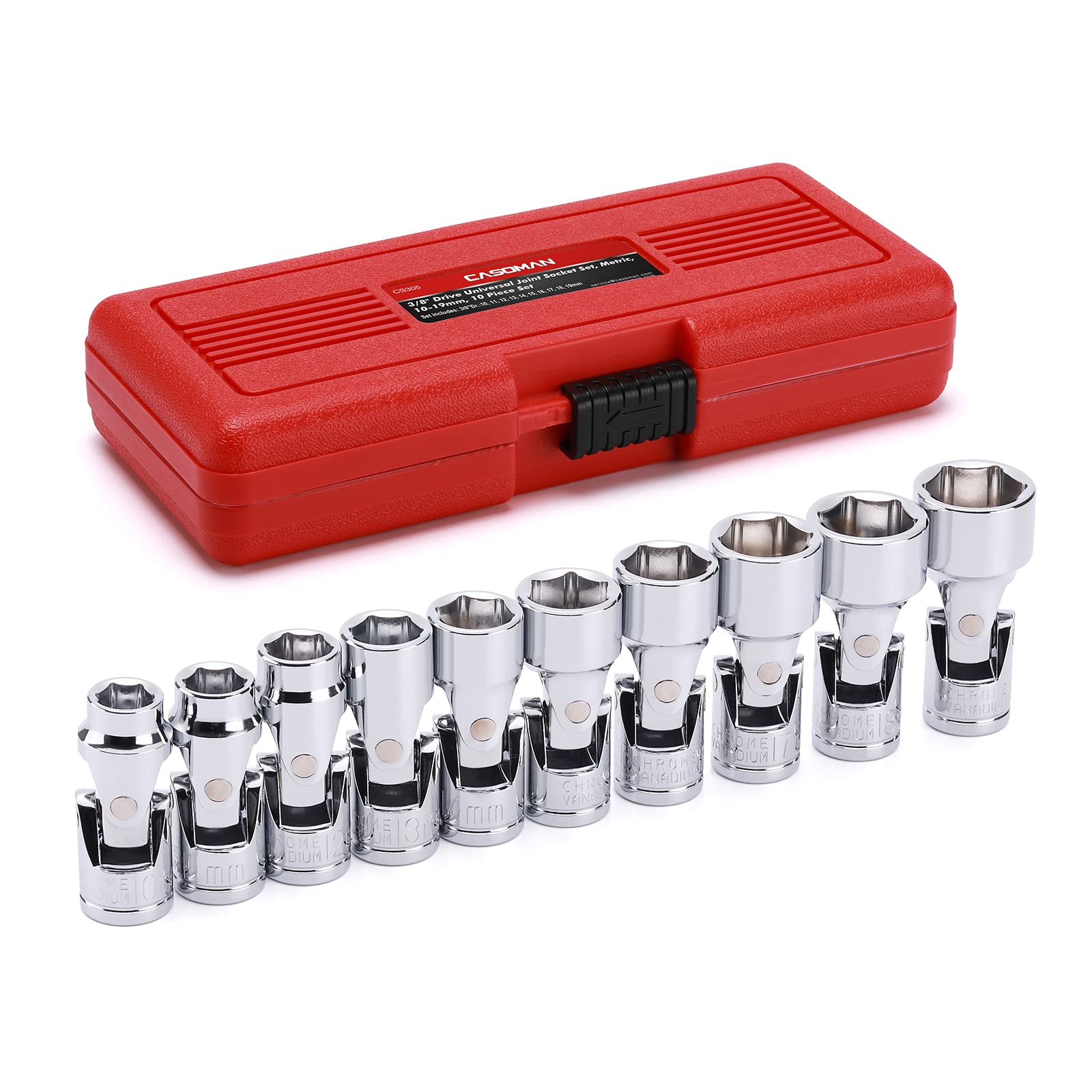 Craftsman Metric Socket Set 10 Piece 3/8 " Drive 7-11/16 " Long ...