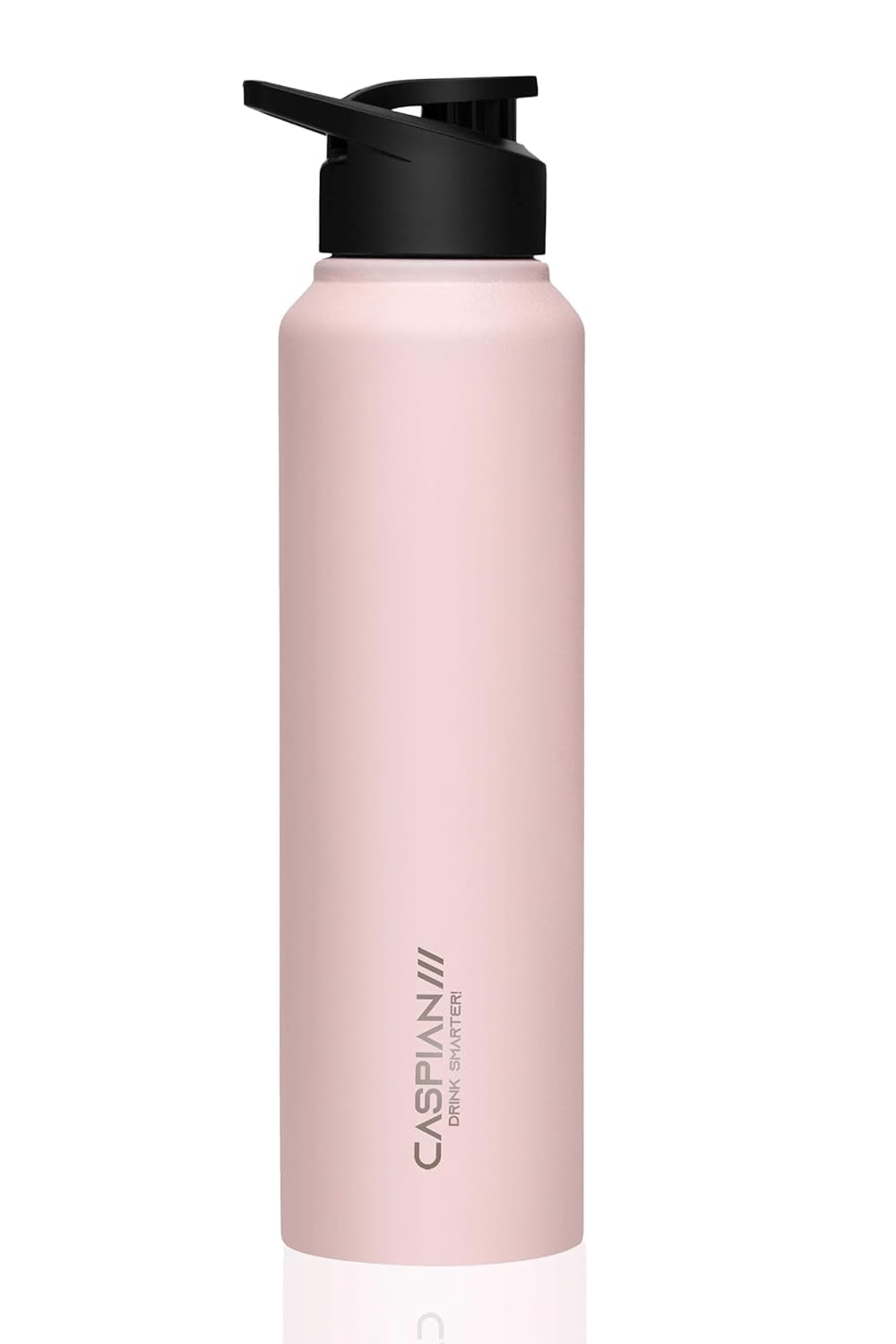 CASPIAN Hike Stainless Steel Sipper Water Bottle Light Pink 1 Litre Set ...