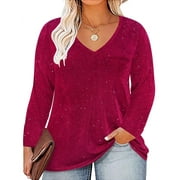 Red Sequin Tops