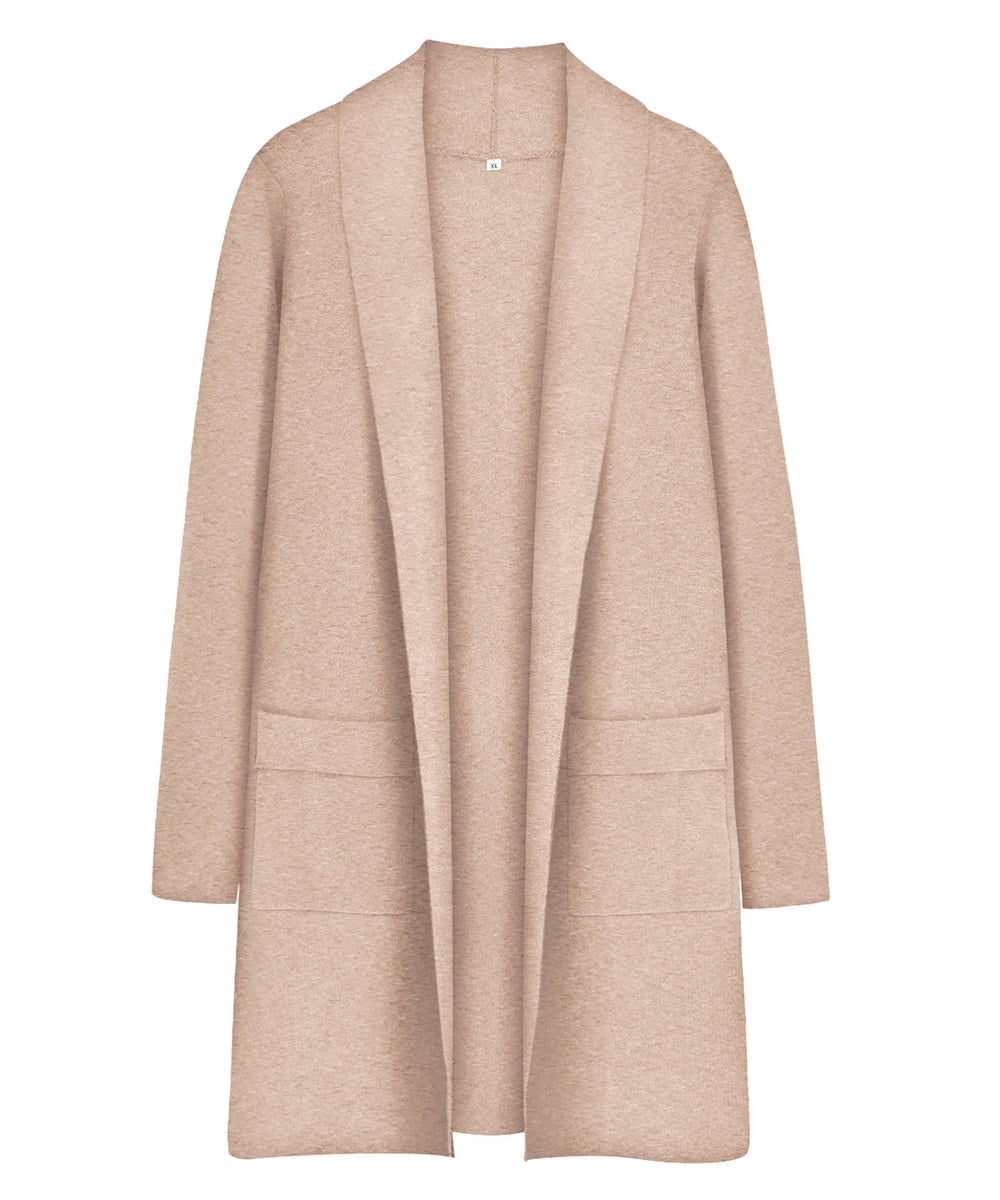 CASSIE LIZ Womens Plus Size Coats Fall Trench Lightweight Khaki ...