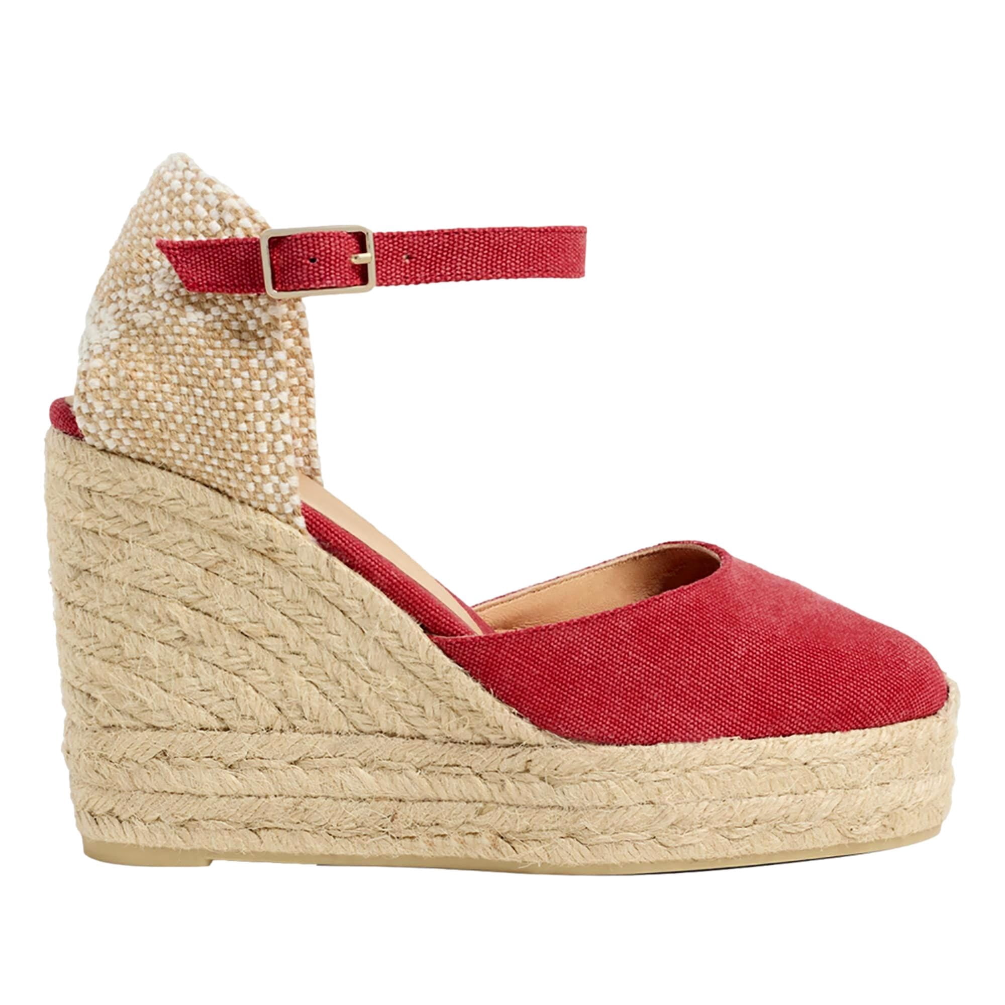 CASTANER Carol 80 Rojo Carmin 21654-604 Women's Size 8 - Walmart.com