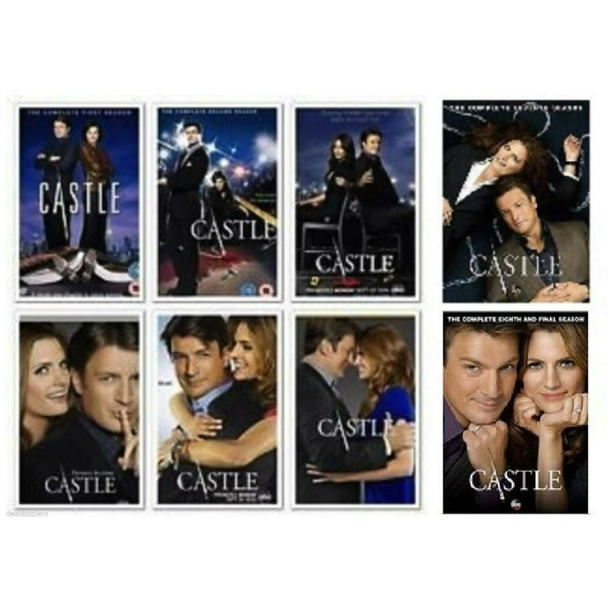 CASTLE: Box Set Collection Seasons 1-8 DVD Brand New & Sealed US ...