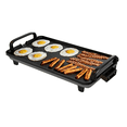 CASUALIFE Electric Griddle, 2-in-1 Non-Stick Grill with 5 Adjustable ...