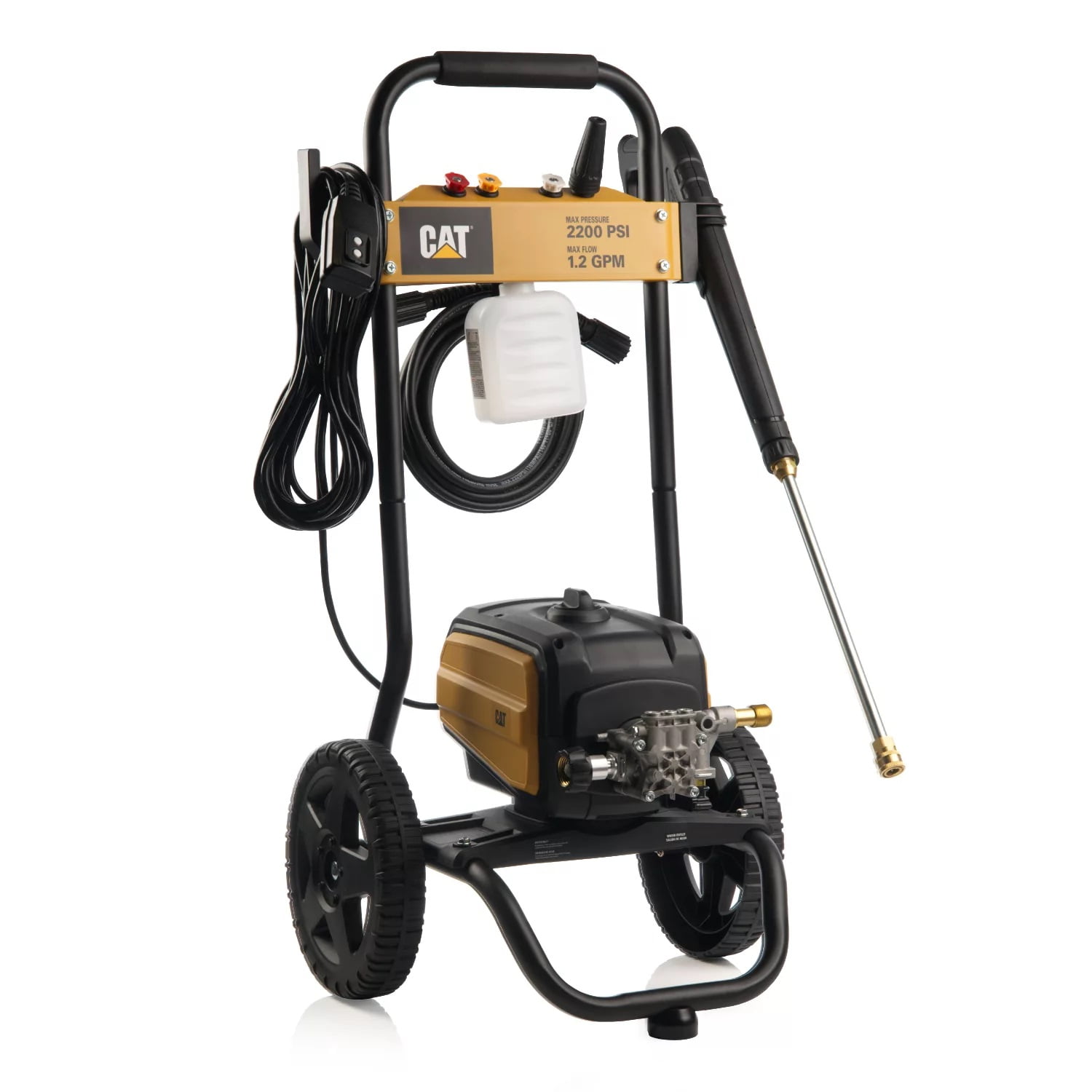 CAT 2200PSI Electric Pressure Washer W/ Turbo Nozzle, 13-Amp - Walmart.com