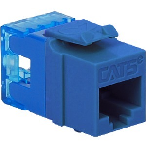 ICC CAT 5e, HD, Modular Connector, Blue, IC1078F5BL - Walmart.com