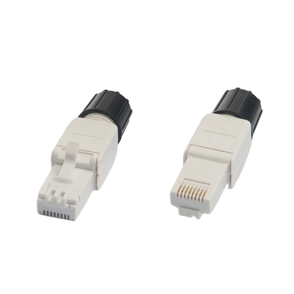 CAT.6 Connector Free Tool Termination Plugs Shielded Ethernet Field ...