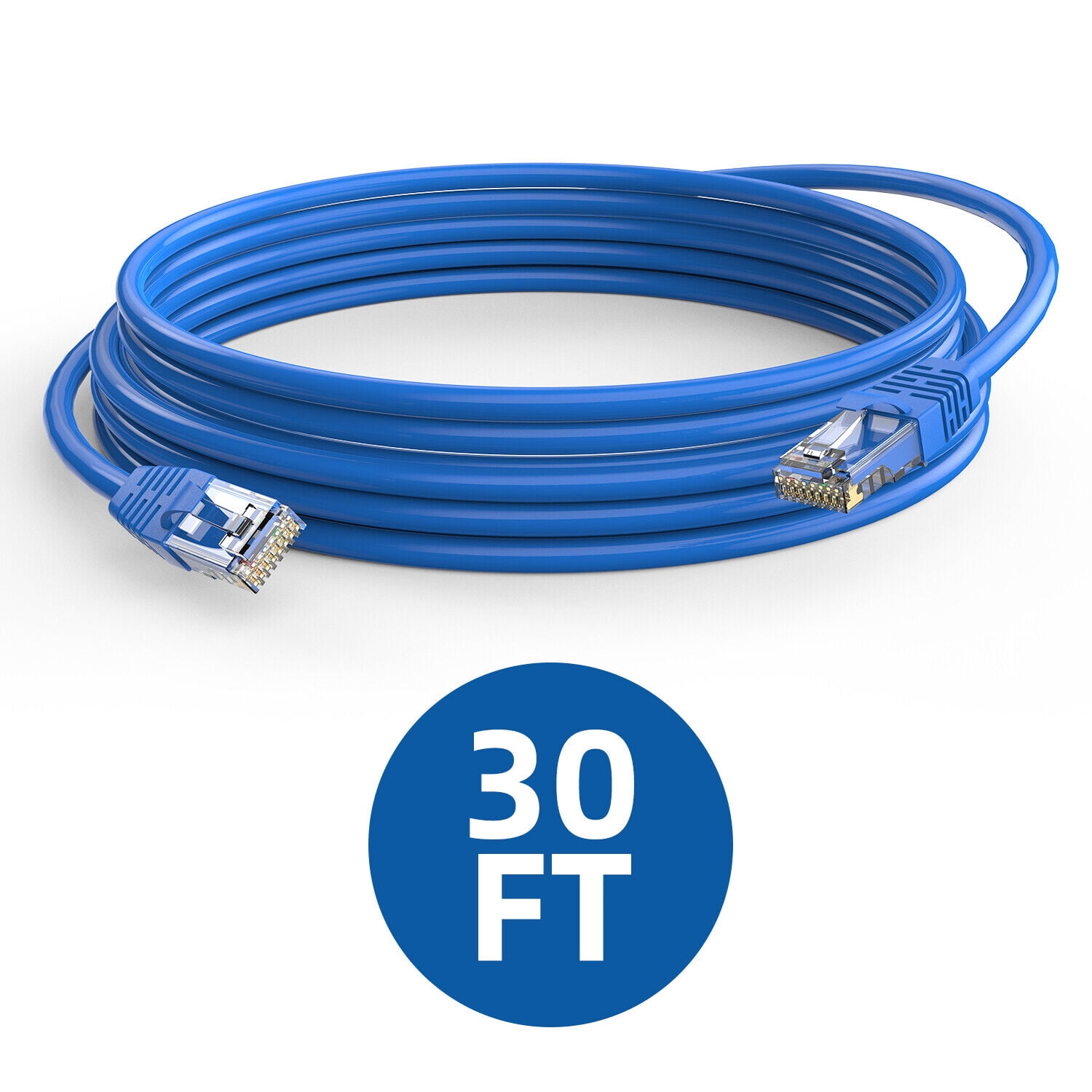 CAT 6 Ethernet Cable Lan Network CAT6 Internet Modem RJ45 Router Patch ...