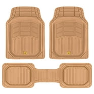 BDK Heavy-Duty 4-piece Front and Rear Rubber Car Floor Mats, All ...
