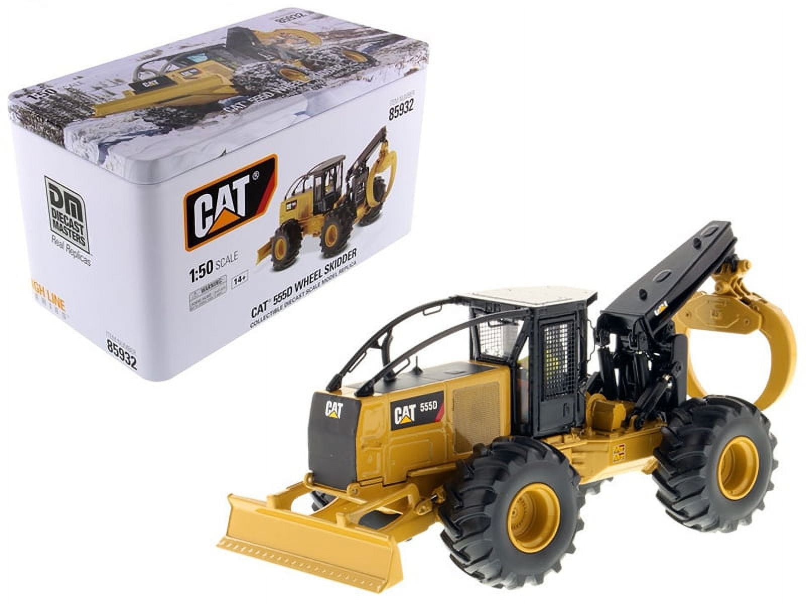 CAT Caterpillar 555D Wheel Skidder with Operator "High Line Series" 1/ ...
