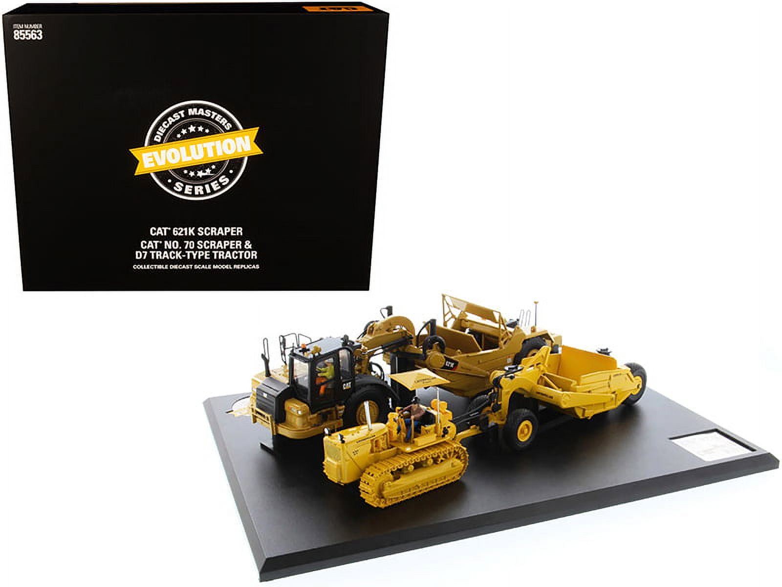 CAT Caterpillar 621K Tractor Scraper and CAT Caterpillar D7 Track-Type ...