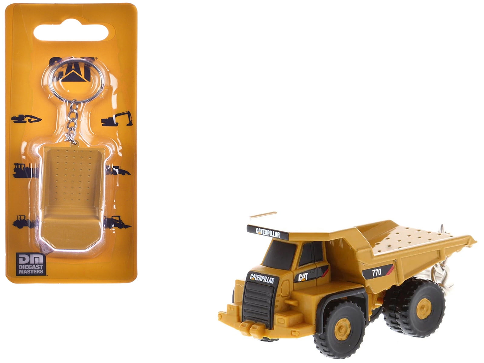 CAT Caterpillar 770 Off-Highway Truck Keychain Yellow Diecast Model by ...