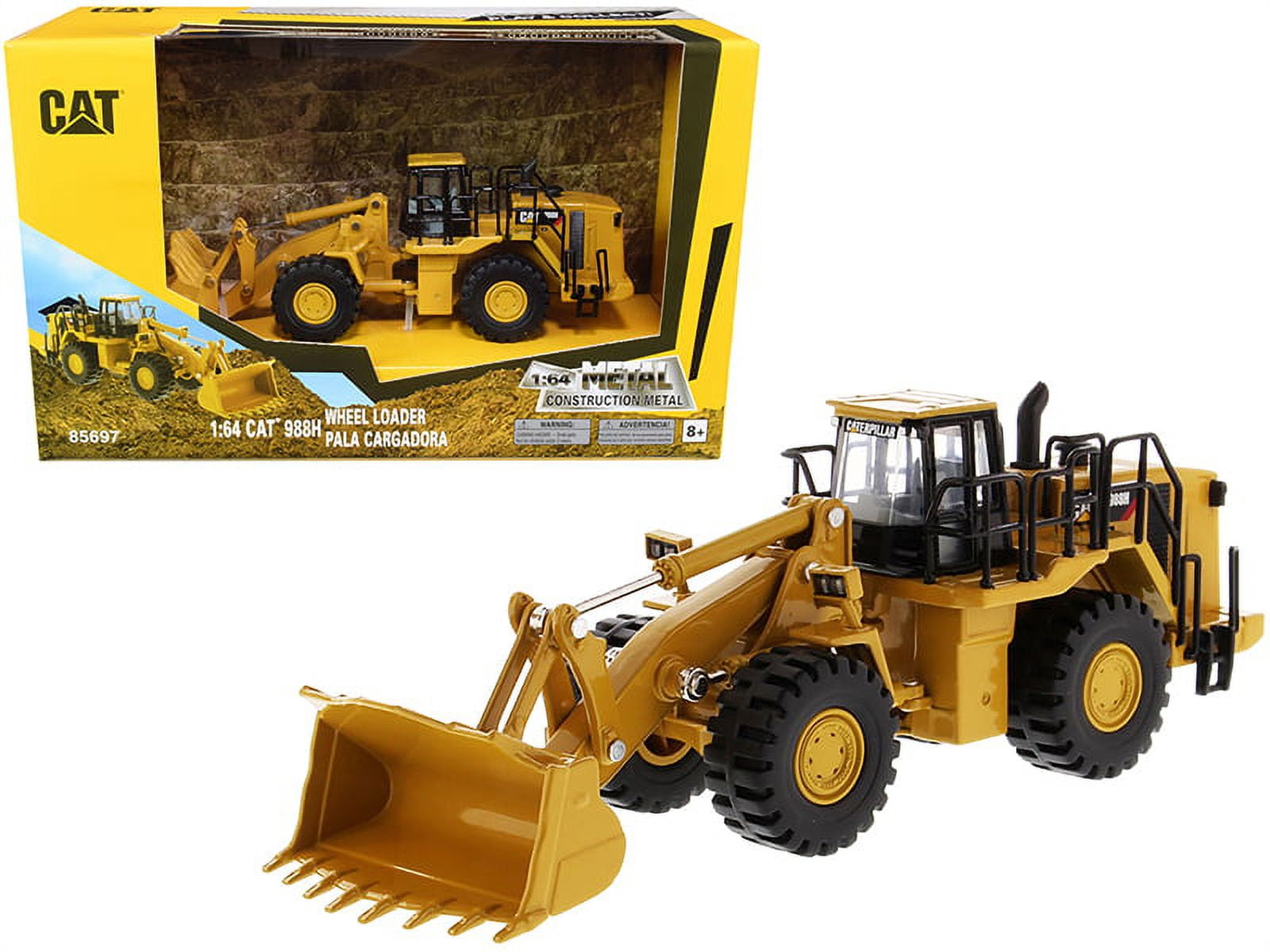 CAT Caterpillar 988H Wheel Loader Play & Collect! 1/64 Diecast Model by ...