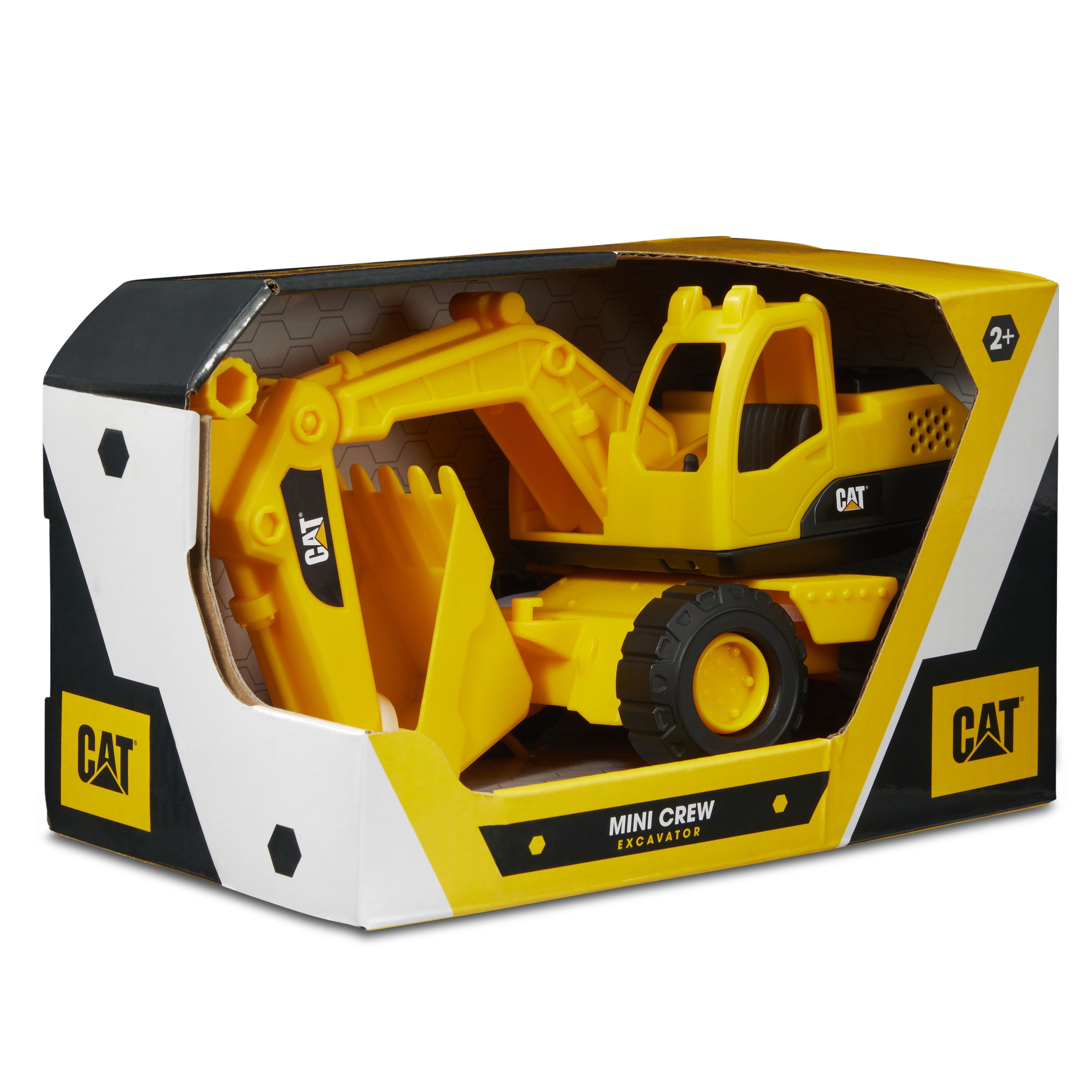 CAT Construction Fleet Toy Excavator - Walmart.com