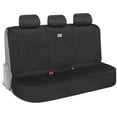 CAT Flexfit Black Rear Seat Cover for Car - Durable Canvas Material ...