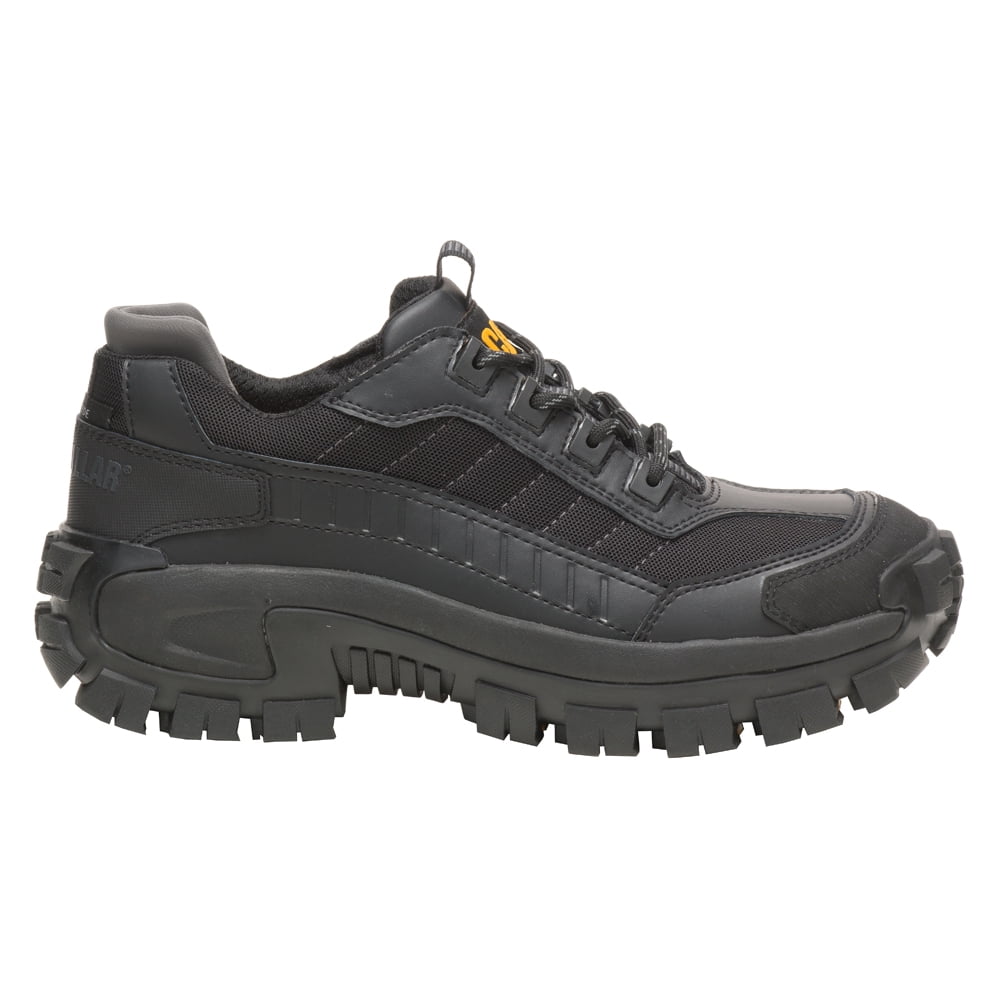 CAT Footwear Mens Invader Slip Resistant Steel Toe Work Safety Shoes ...