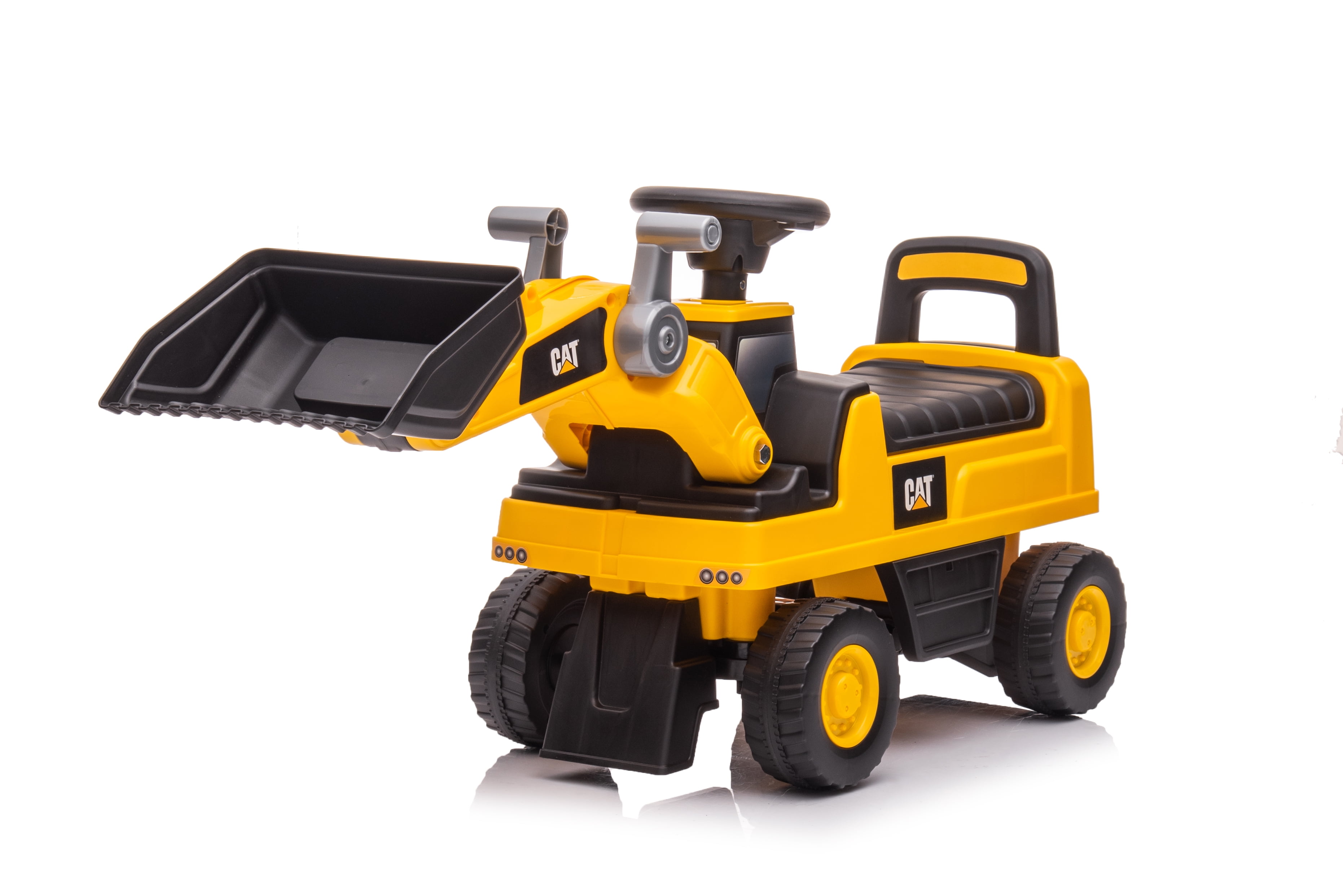 CAT Front Loader Push Car Foot-to-Floor by Best Ride on Cars - Walmart.com
