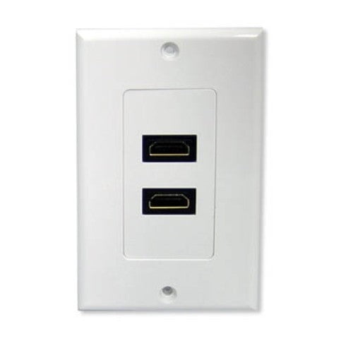 CAT-HD2 - WALL PLATE HDMI 2PORT PLASTIC - Walmart.com