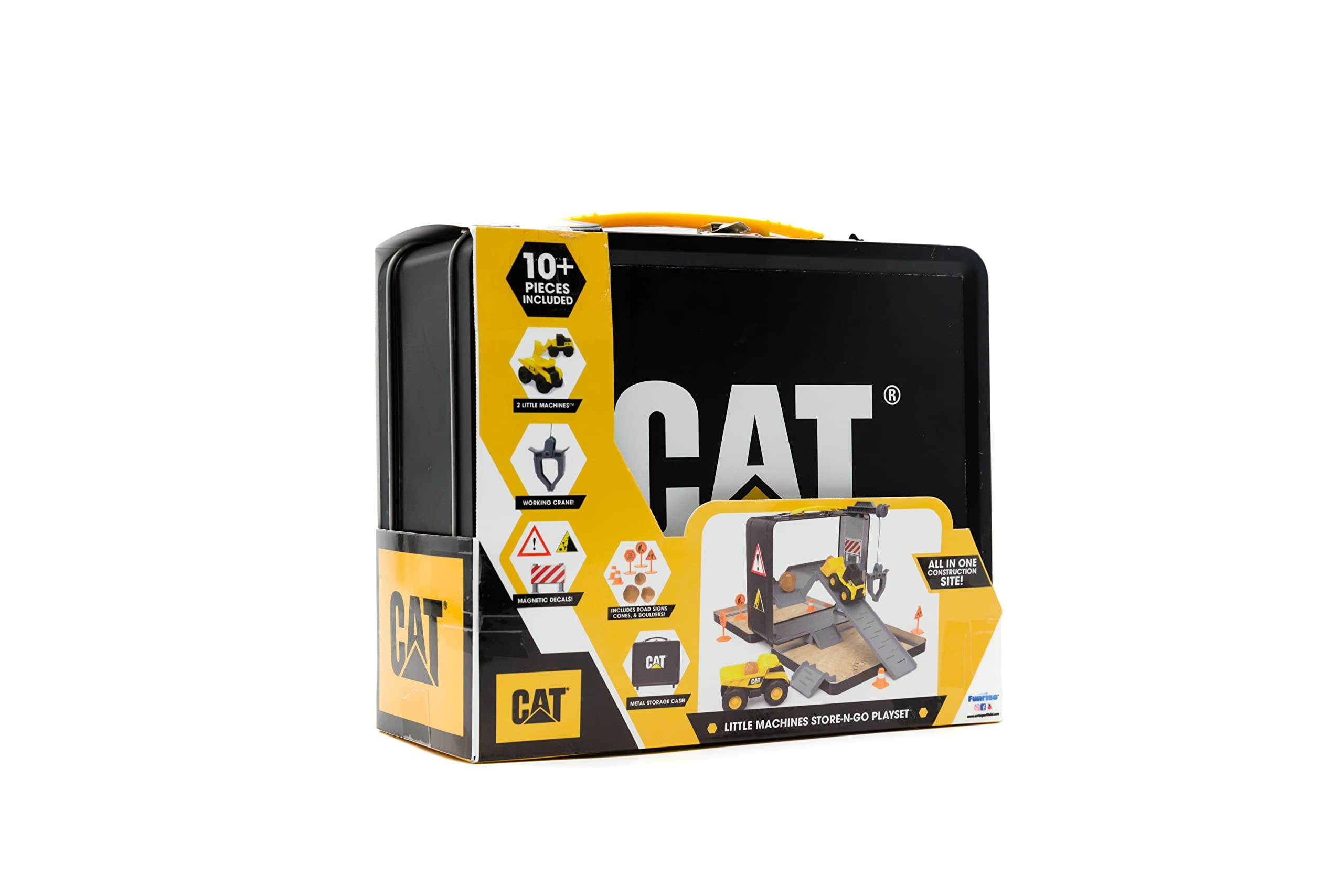 CAT - Little Machines Store N Go Playset - Walmart.com