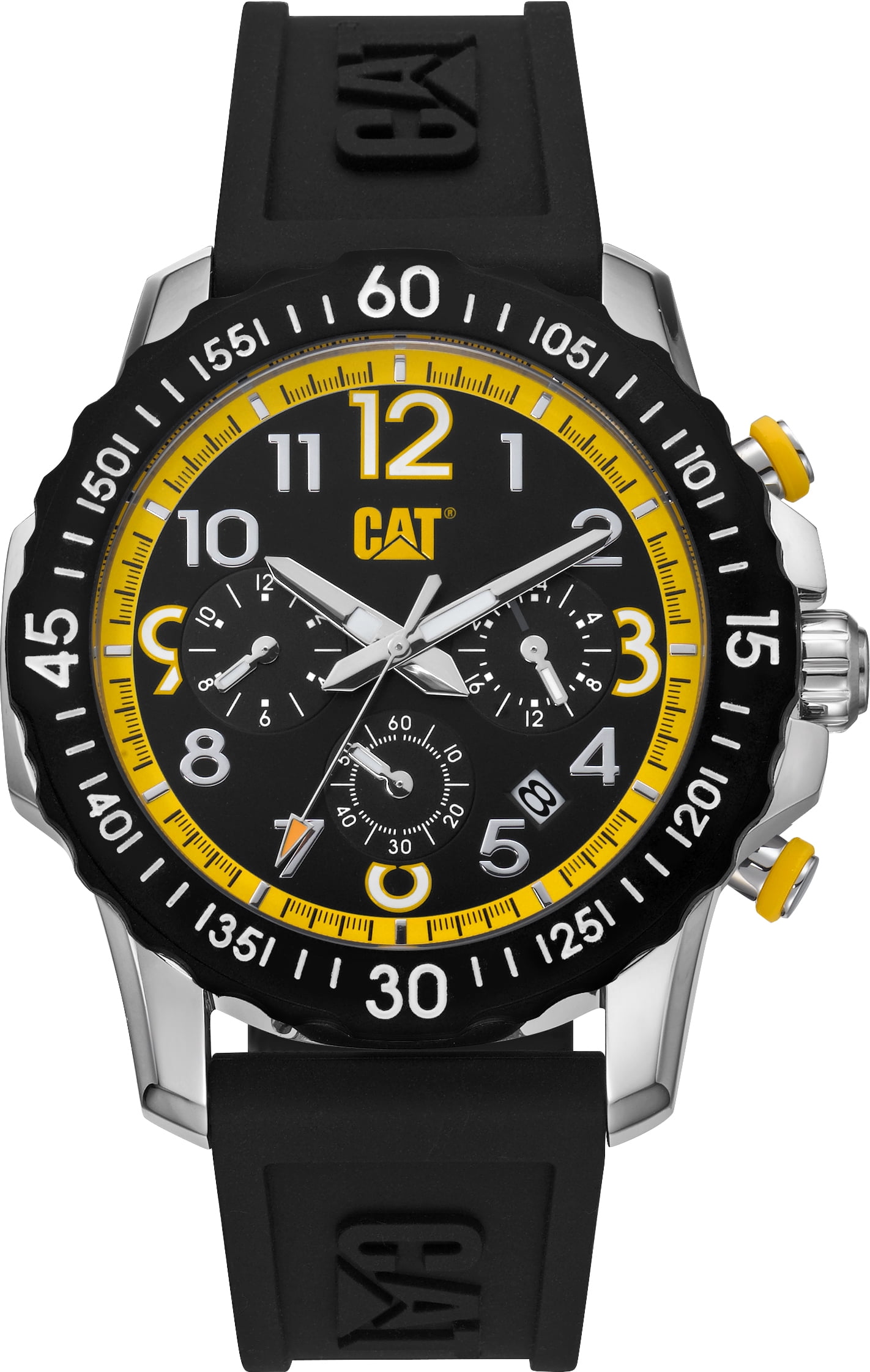 CAT Mens WATCH 'Downforce' 44mm case, Stainless Steel (AP.149.21.117) - Walmart.com