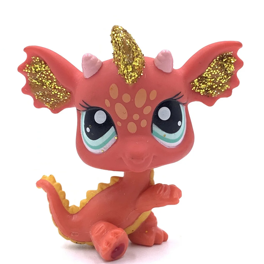 CAT rare pet shop lps bobble head toys short hair cat standing grey #5 ...