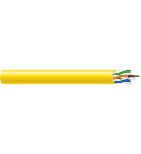 CAT5 CABLE RISER 1000 FT YELLOW Cable - Walmart.com