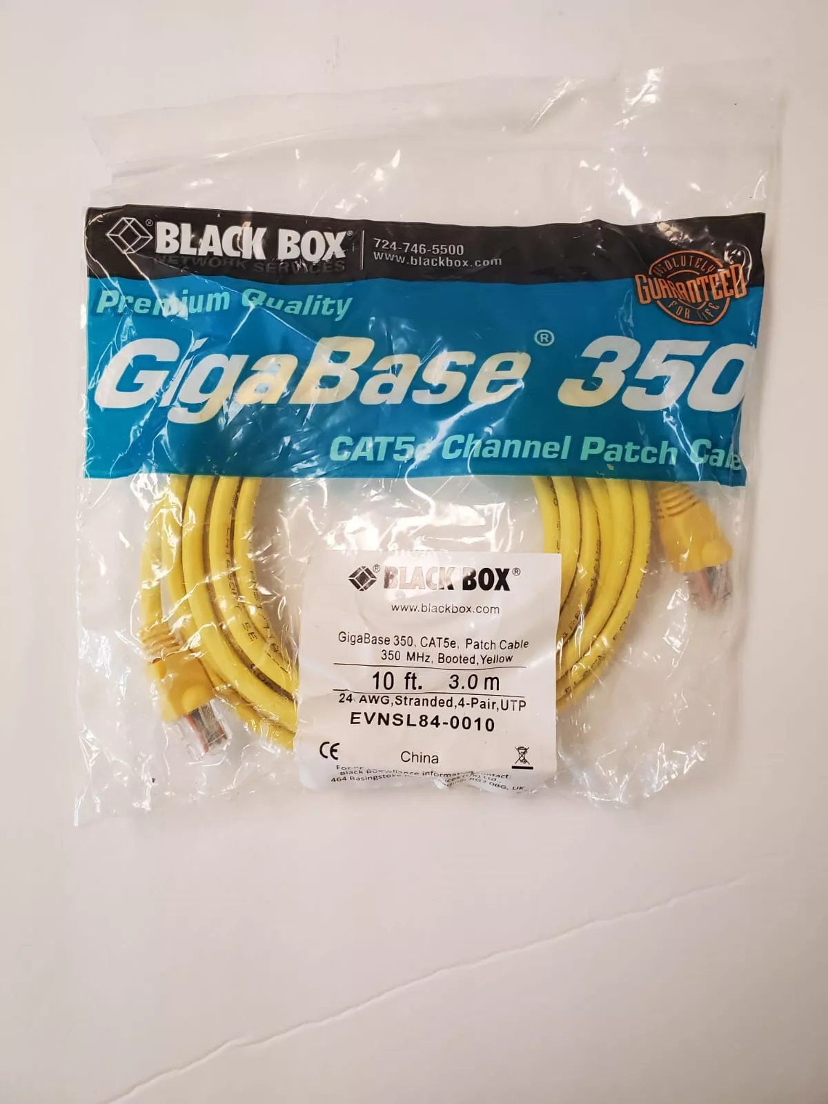 CAT5 CAT5 RJ45 Ethernet LAN Network Patch Cable Yellow 10 feet - Walmart.com