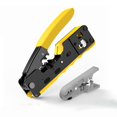 CAT5 CAT6 CAT7 Pass Through Crimper] Crimping Tool For Standard RJ45 ...